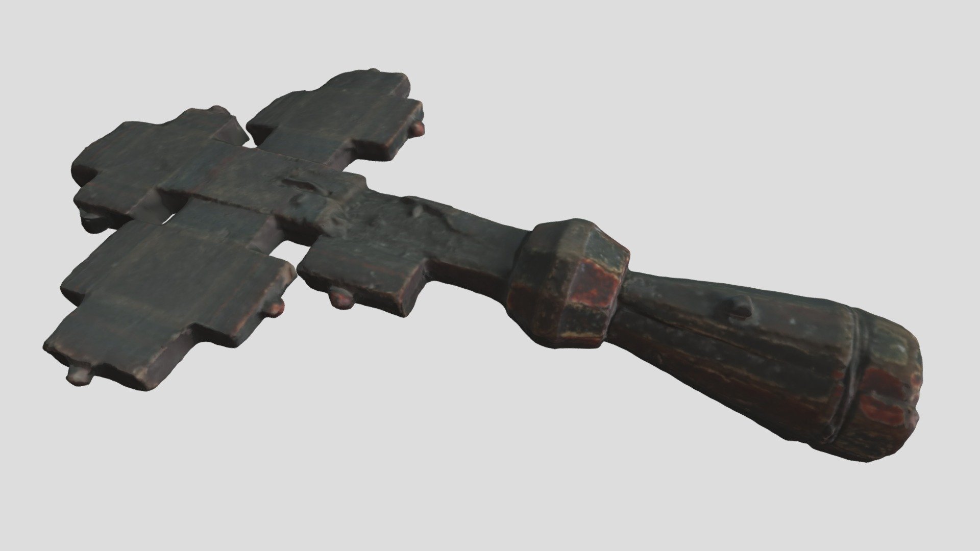 B9189 - Cruce pictată - Download Free 3D model by Transylvanian Museum ...