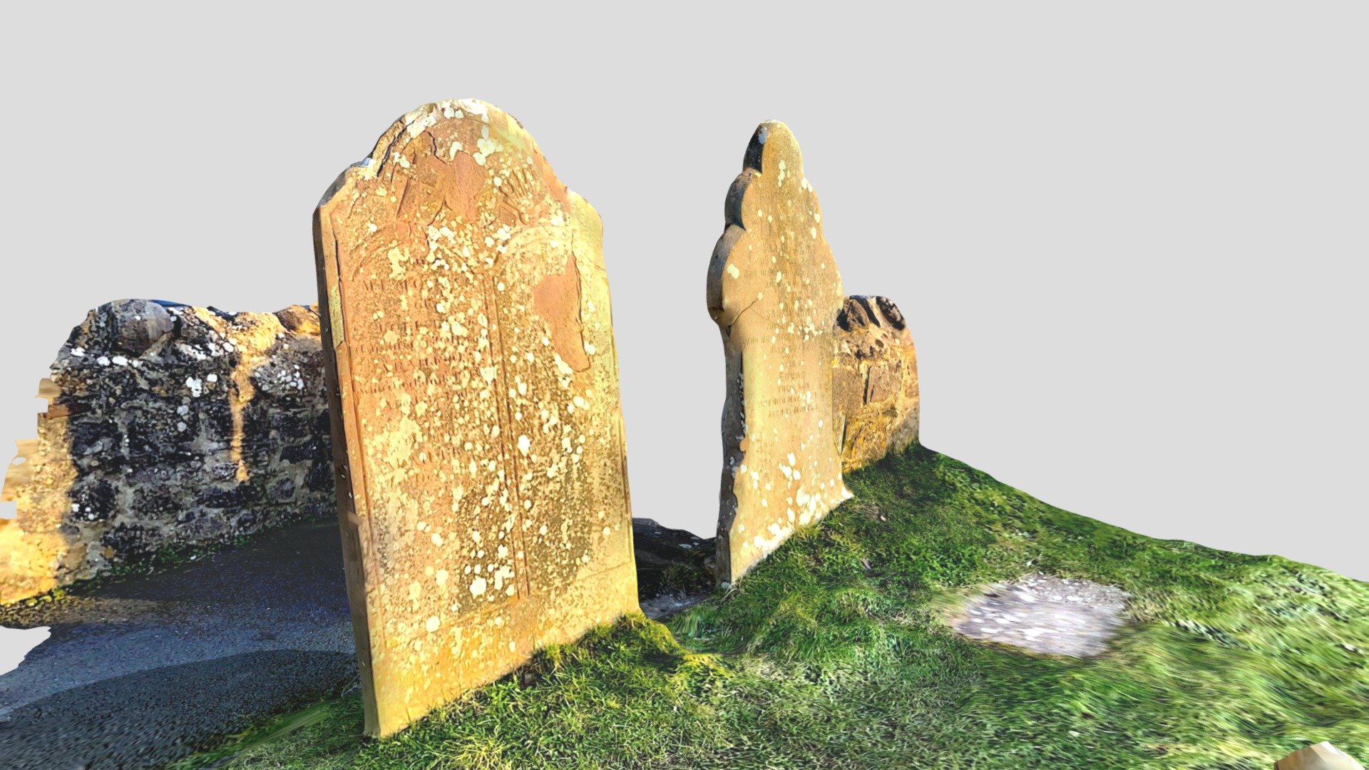 Sunset Gravestones - Download Free 3D model by Scannerian1 [00314f6 ...