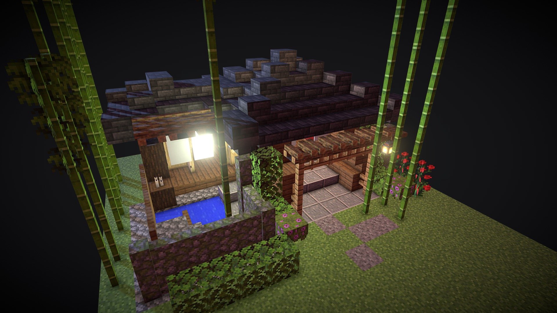 Minecraft Onsen - Download Free 3D model by fangzhangmnm [00316db ...
