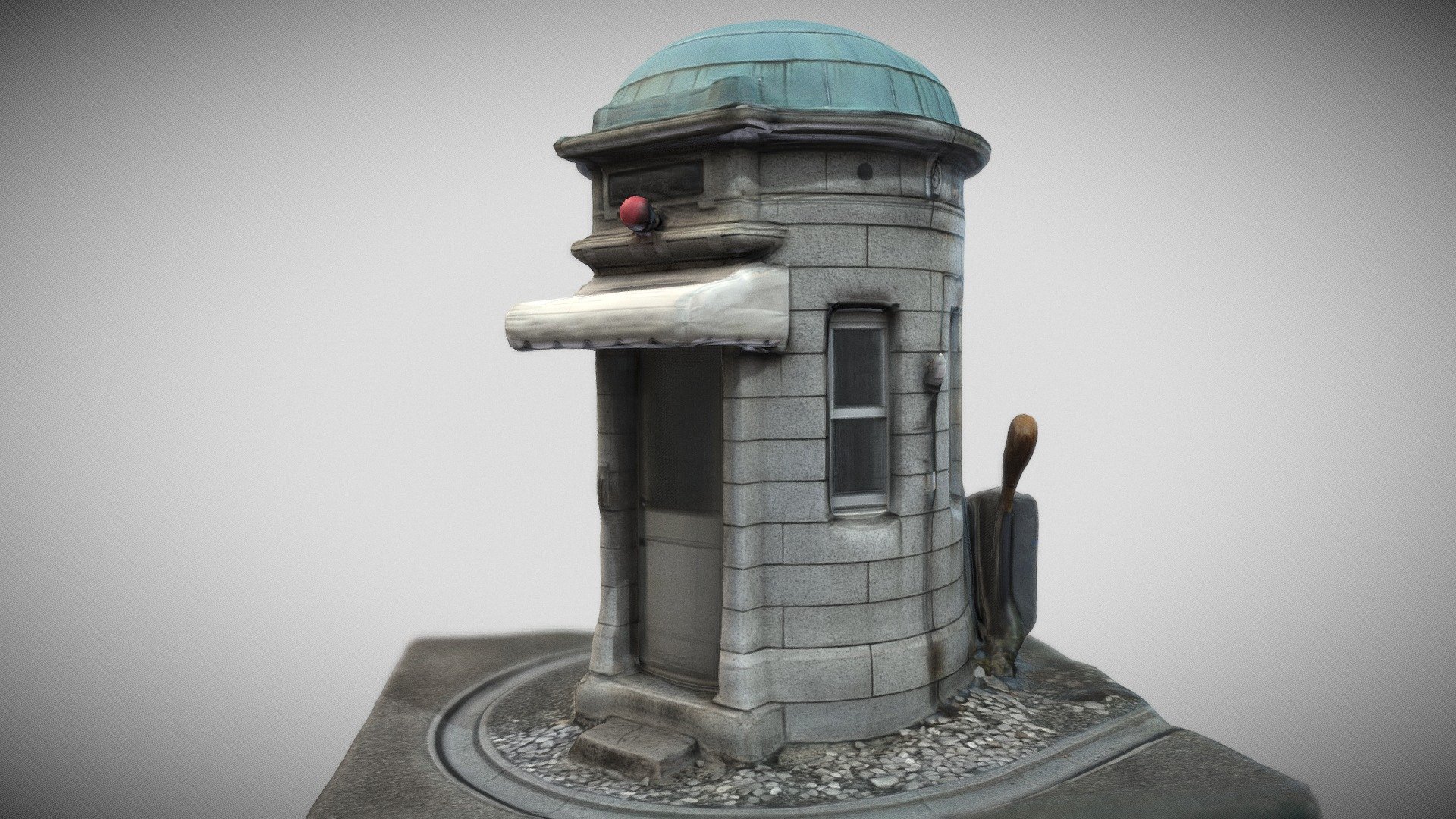Old police box in Japan - Download Free 3D model by saijo [0032158 ...