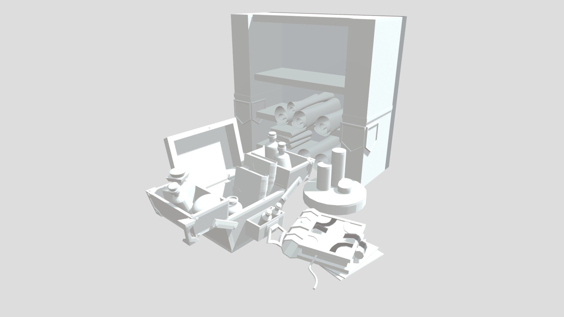 Witchbox - 3D model by Jehno [0035604] - Sketchfab