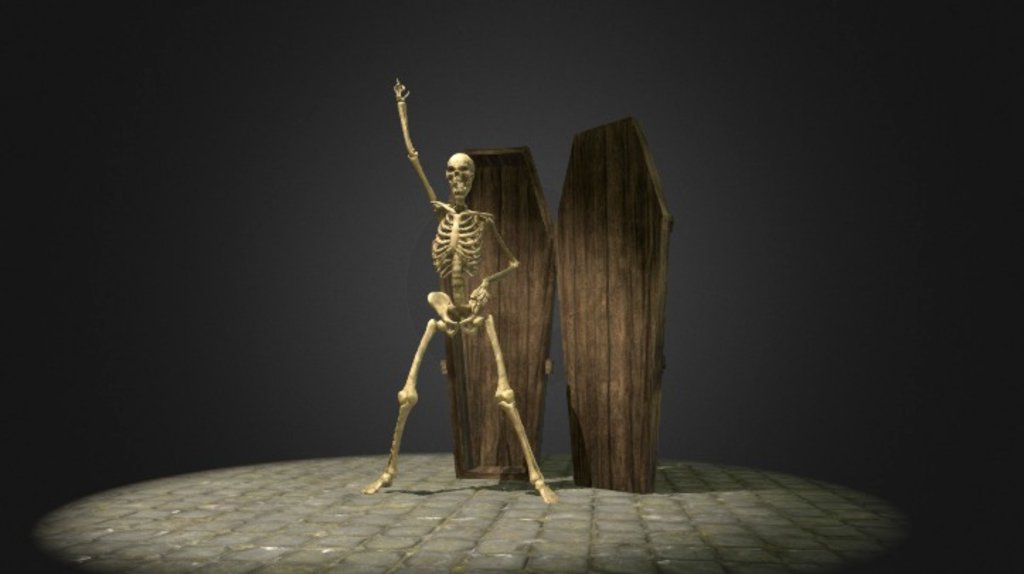Thriller animation - 3D model by Qianqian Liu (@qianqianliu) [0035761 ...