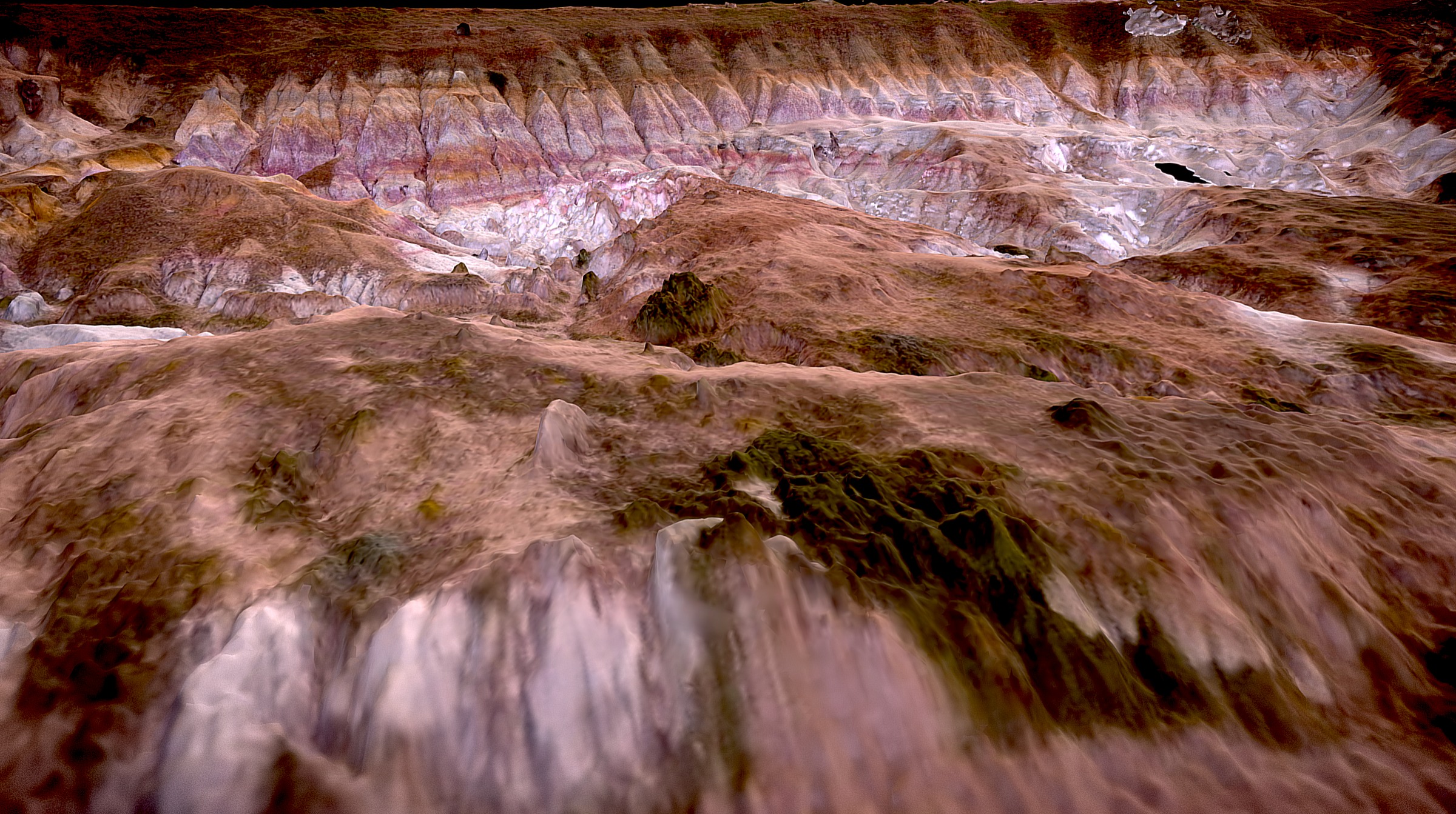 Paint Mines Aerial - 3D model by rickking16 [003668a] - Sketchfab