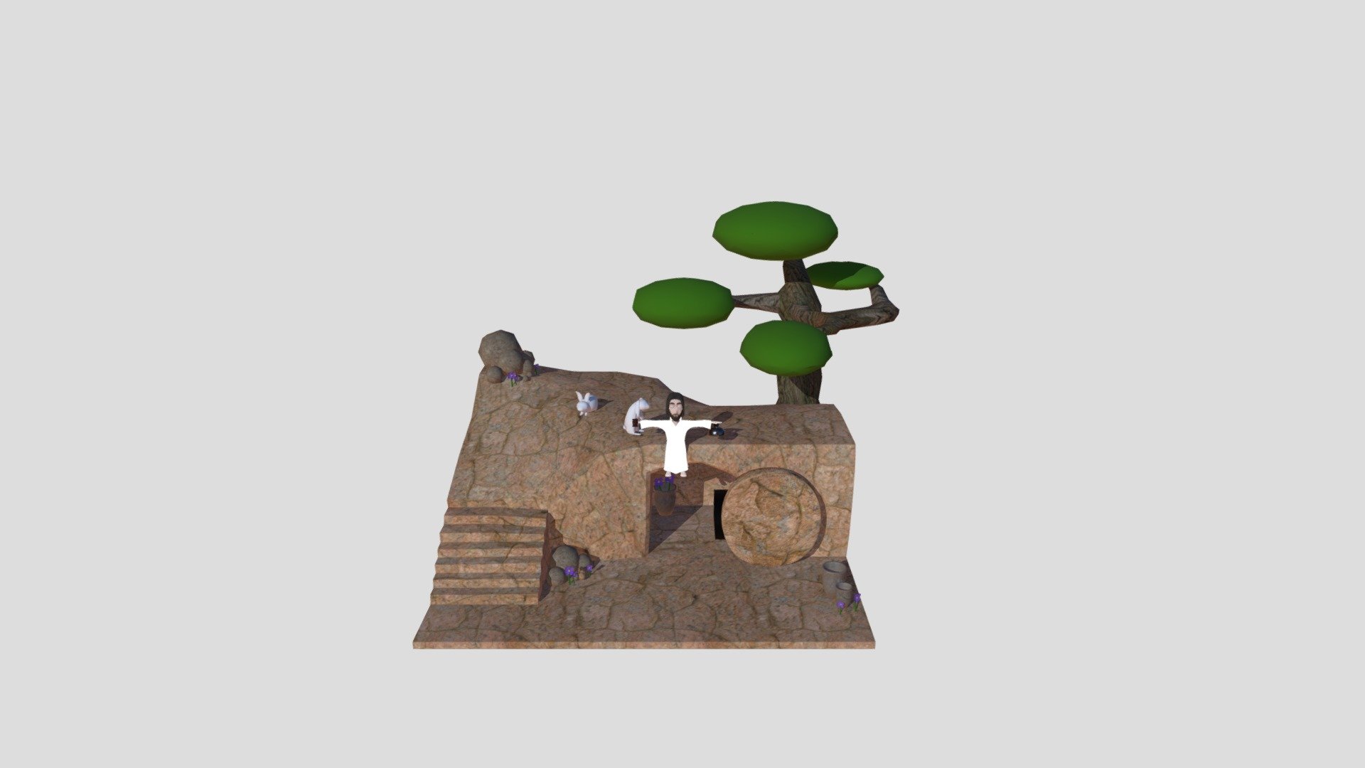 avance diorama "Resurrection" - 3D model by Juan Juarez (@J_Juar ...
