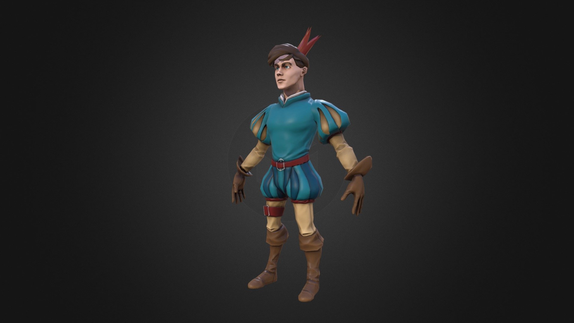 Medieval Prince - 3D model by Tromel Vincent (@tromelvincent) [0036d97 ...