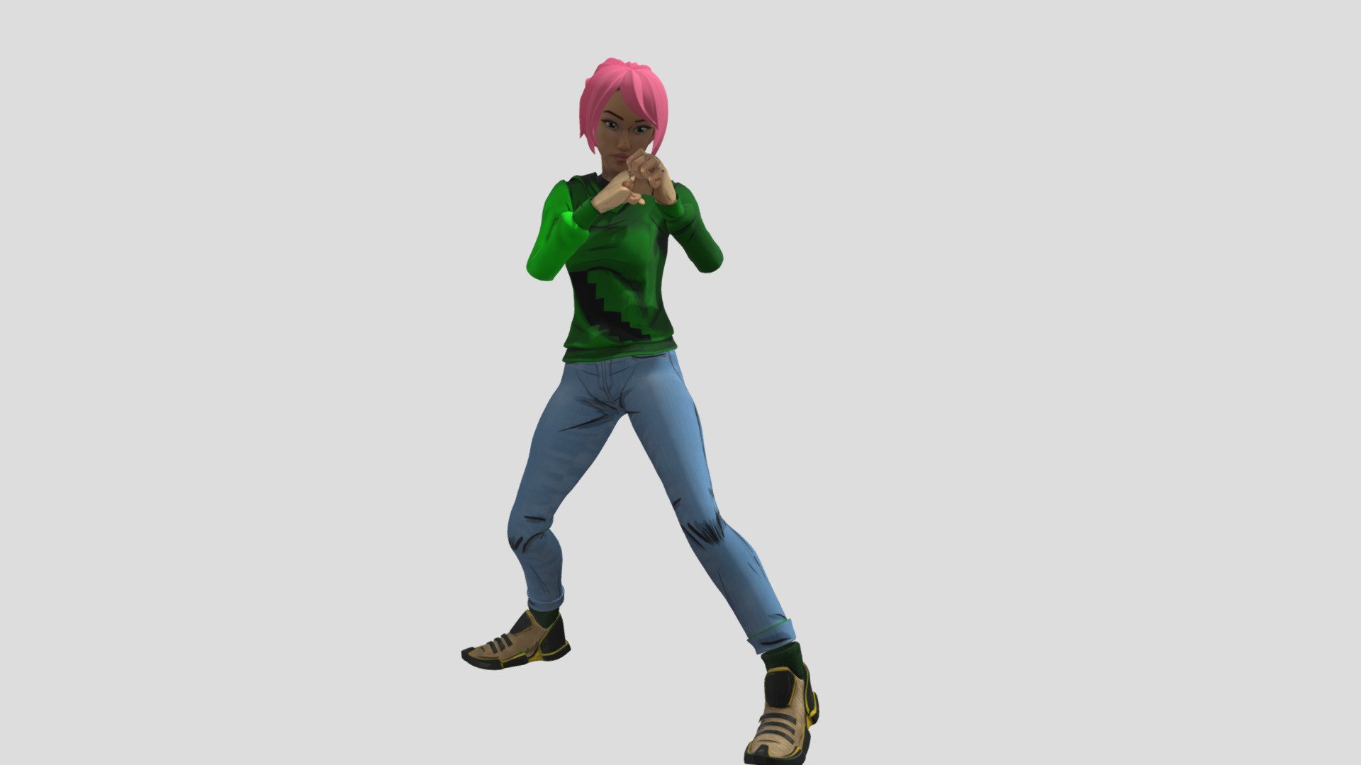 Kris Otero (Game-Ready Character) - 3D model by sr0067 [00372a3 ...