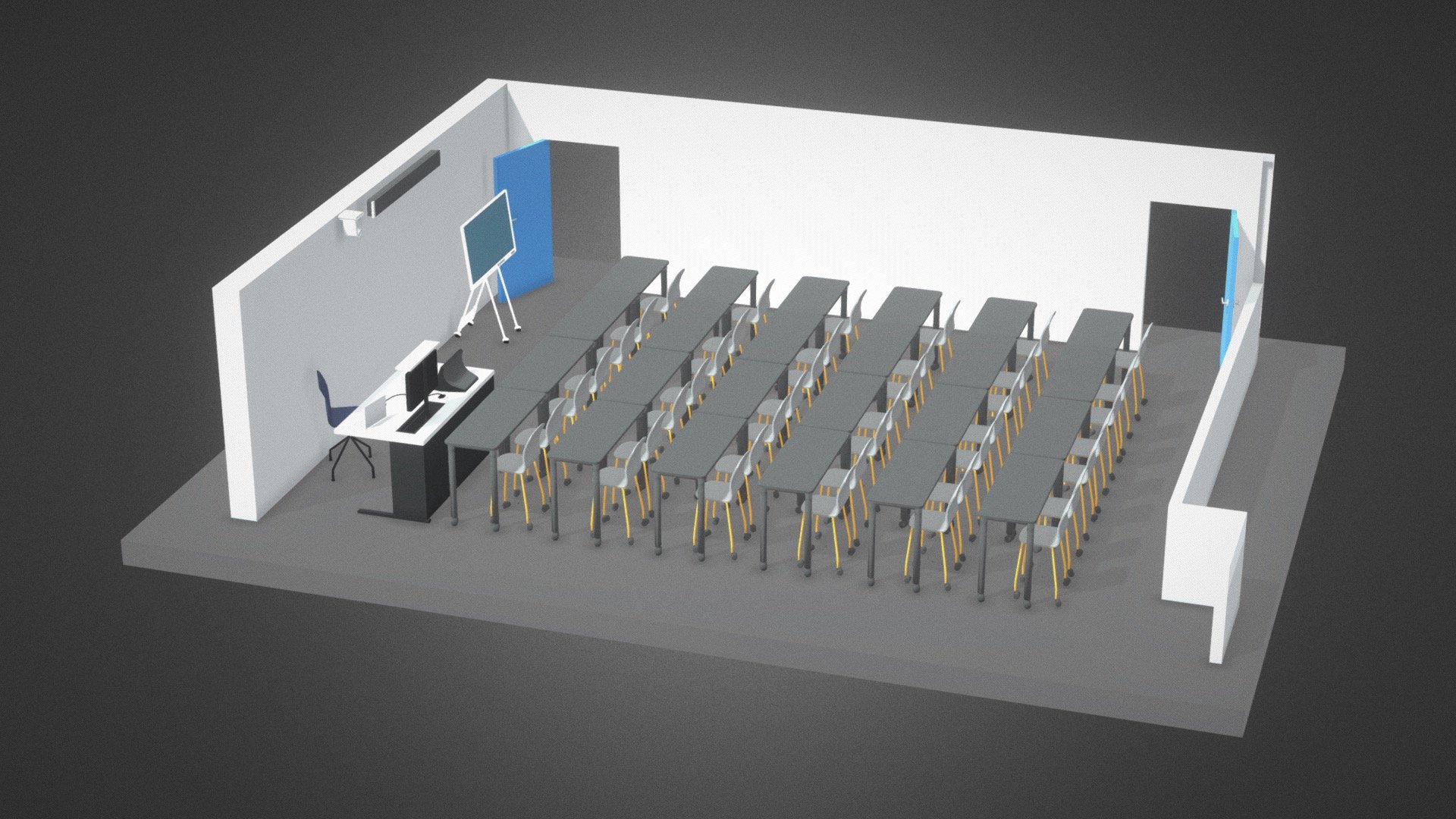 Smartroom LLASH B205 - Download Free 3D model by CN (@cnadeau.univ.lr ...