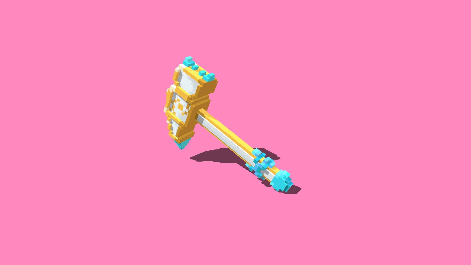 War hammer - 3D model by ZoneChannel [003a41c] - Sketchfab