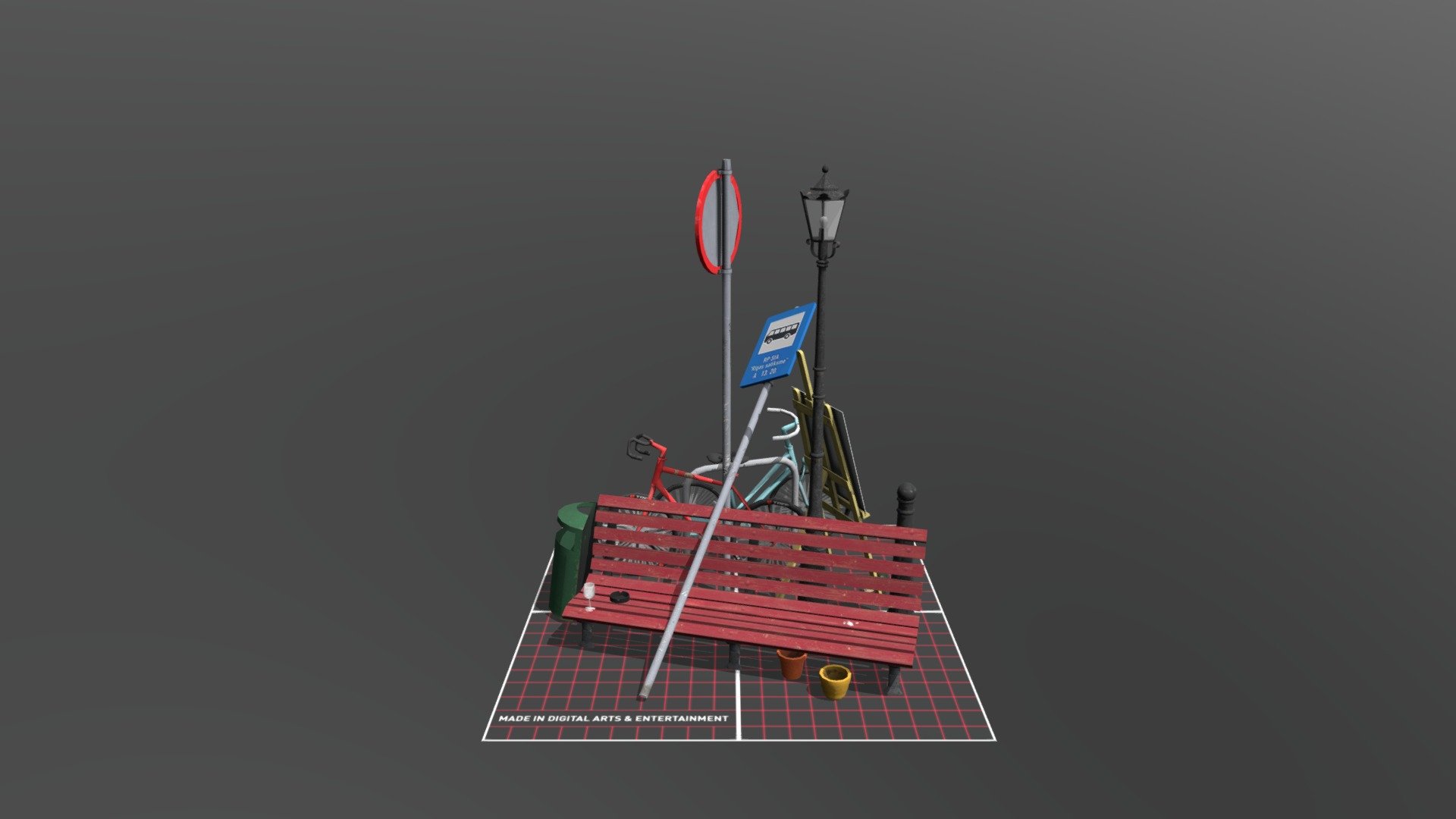 Prop Scene - 3D model by ElieVanRavels [003a83d] - Sketchfab