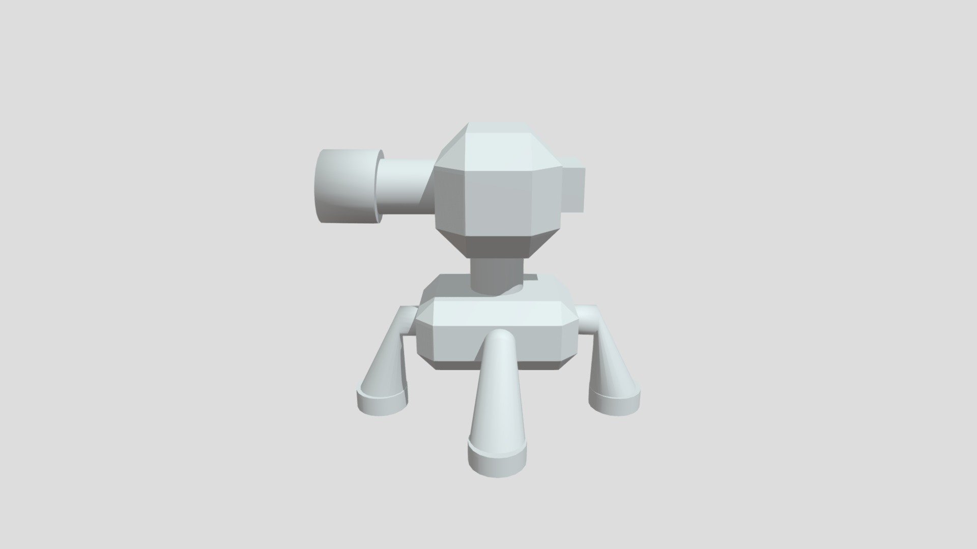 Turret (Untextured) - 3D model by Ricovamp [003cfdb] - Sketchfab