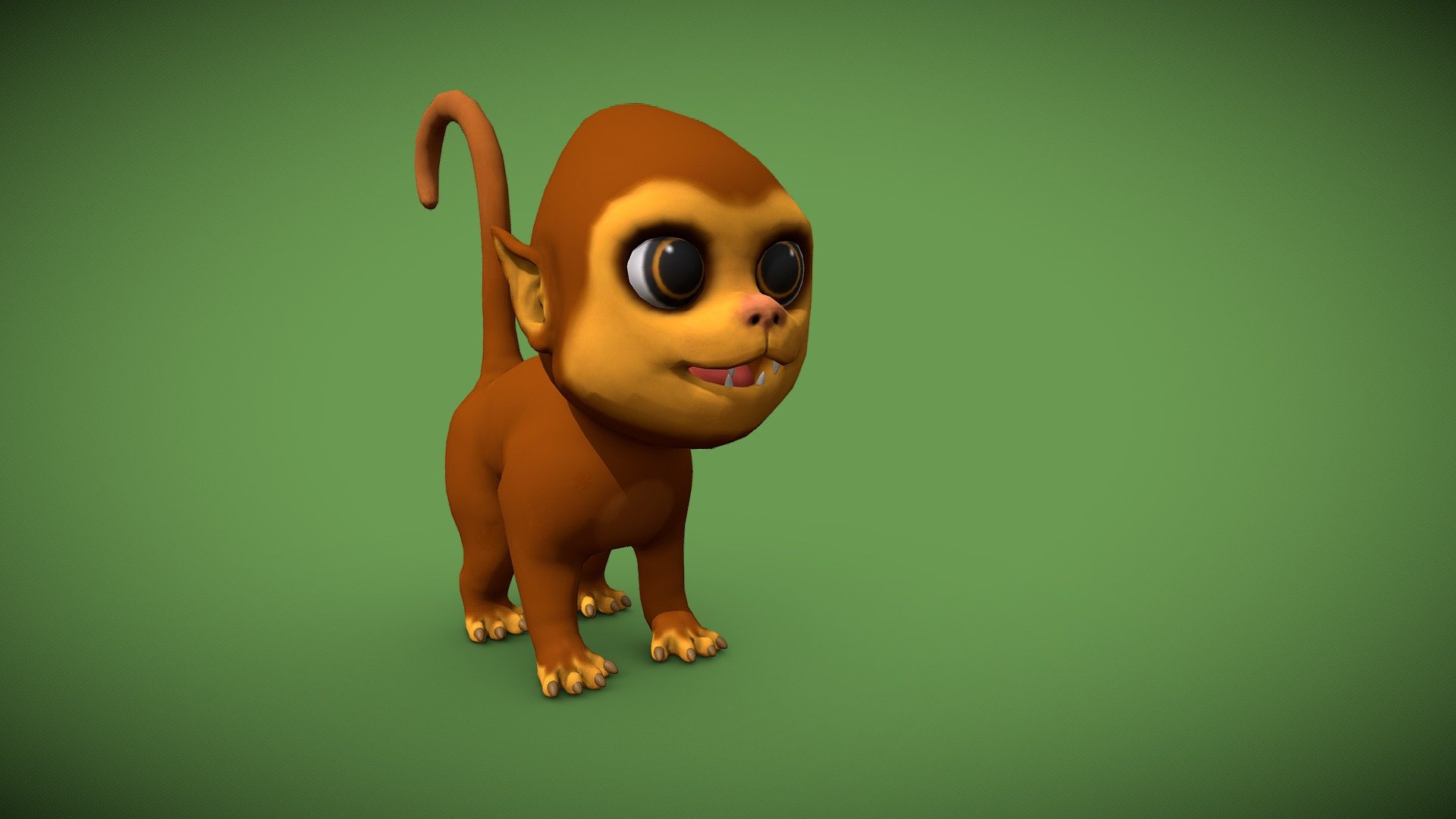 cartoon monkey - Buy Royalty Free 3D model by 3DAnvil [003d8d4 ...