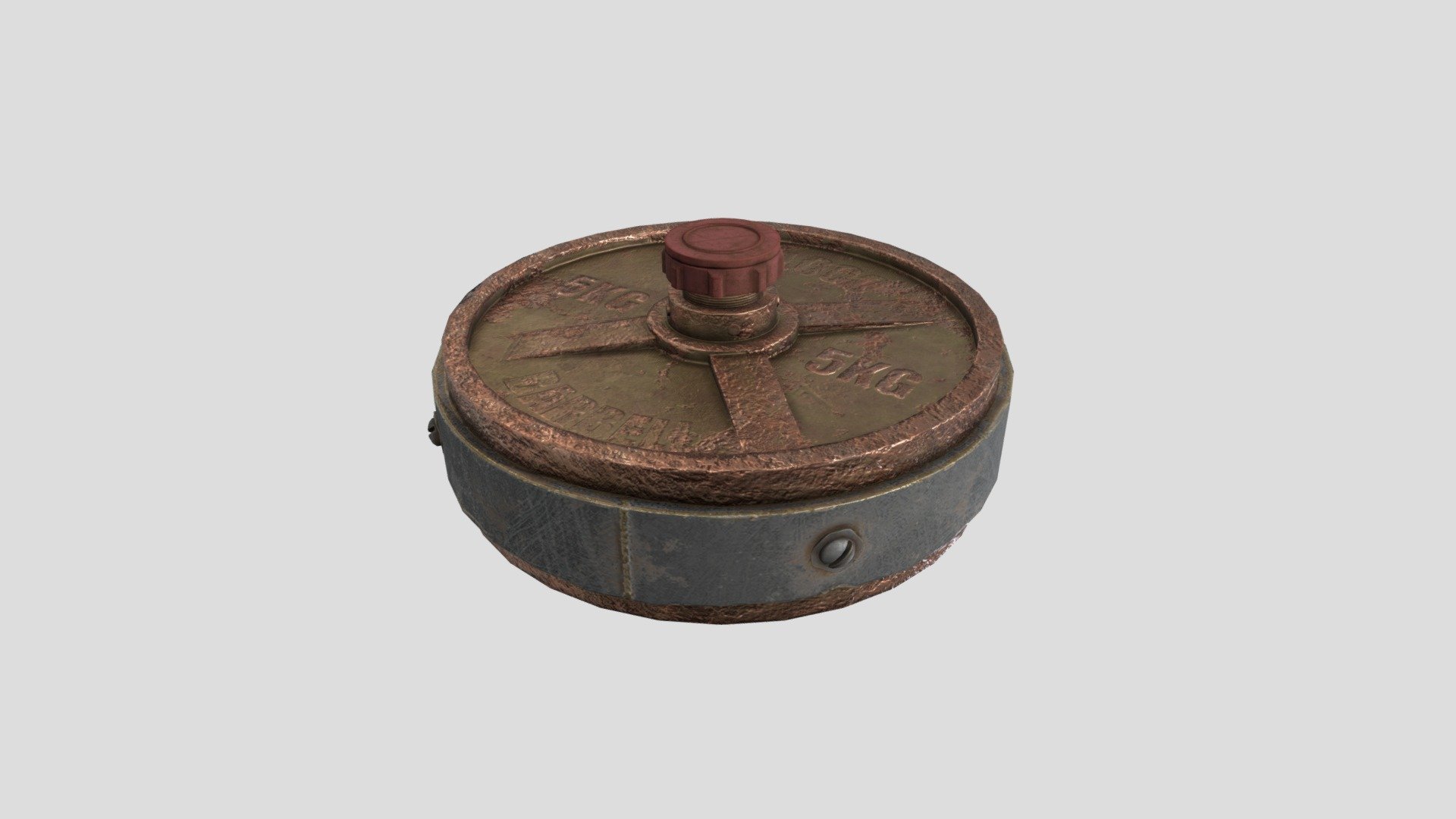 Landmine - Download Free 3D model by desolka [003ecc6] - Sketchfab