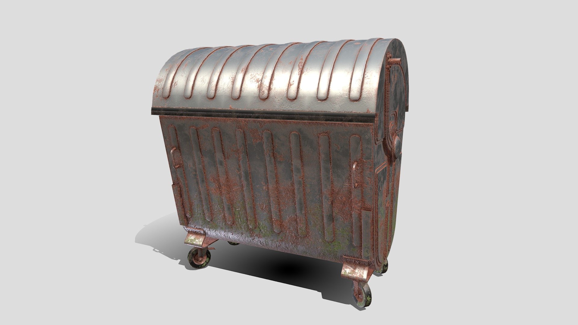 Dumpster V1 Weathered - Buy Royalty Free 3D model by dragosburian ...