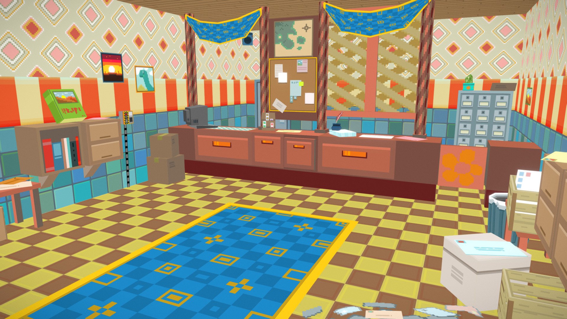 Post Office - Download Free 3D model by zekeyspaceylizard [0040724 ...