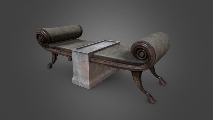 Antique-furniture 3D models - Sketchfab