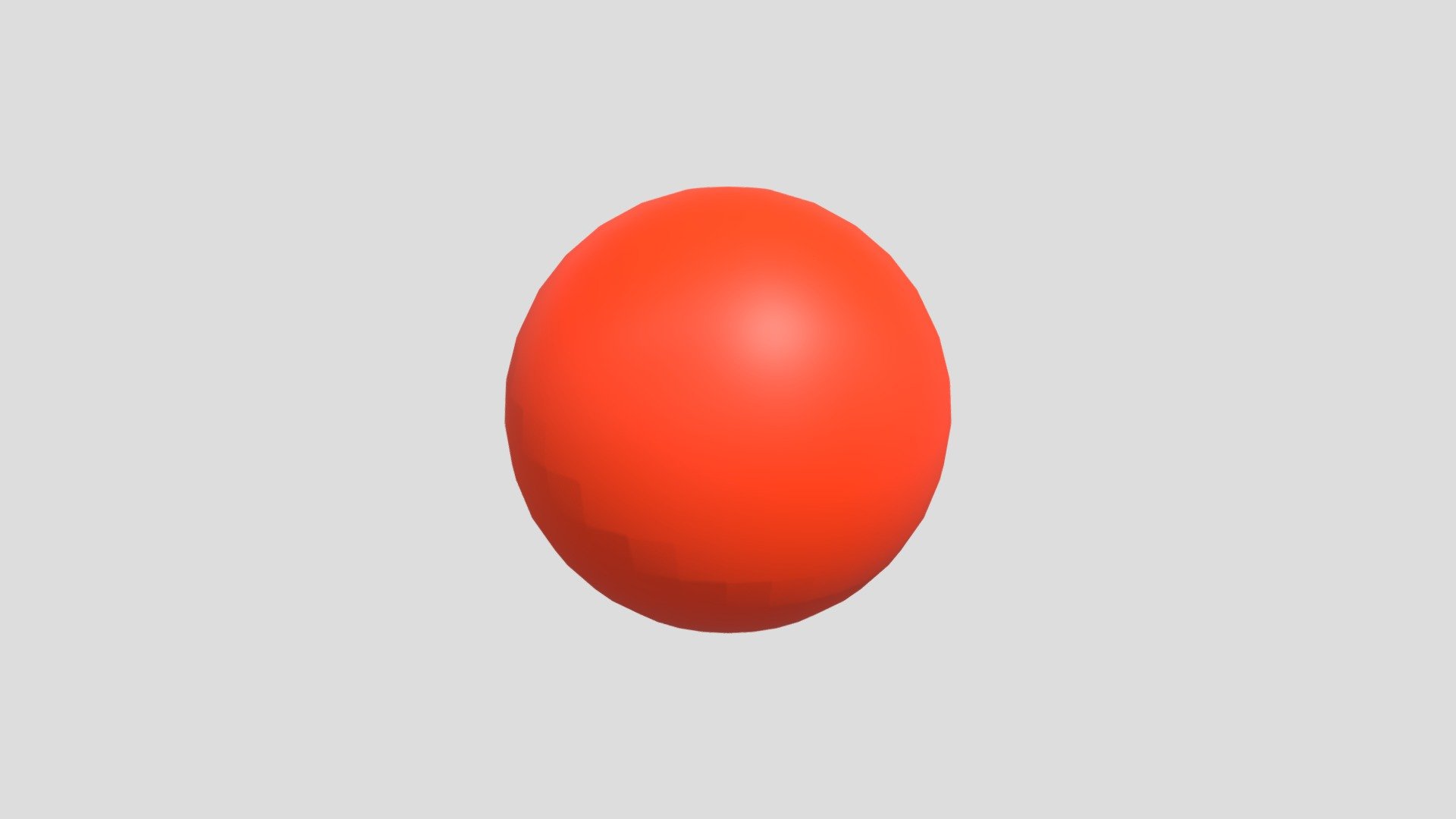 red ball - 3D model by GorillaGG (@gabrielgordeev) [0041557] - Sketchfab