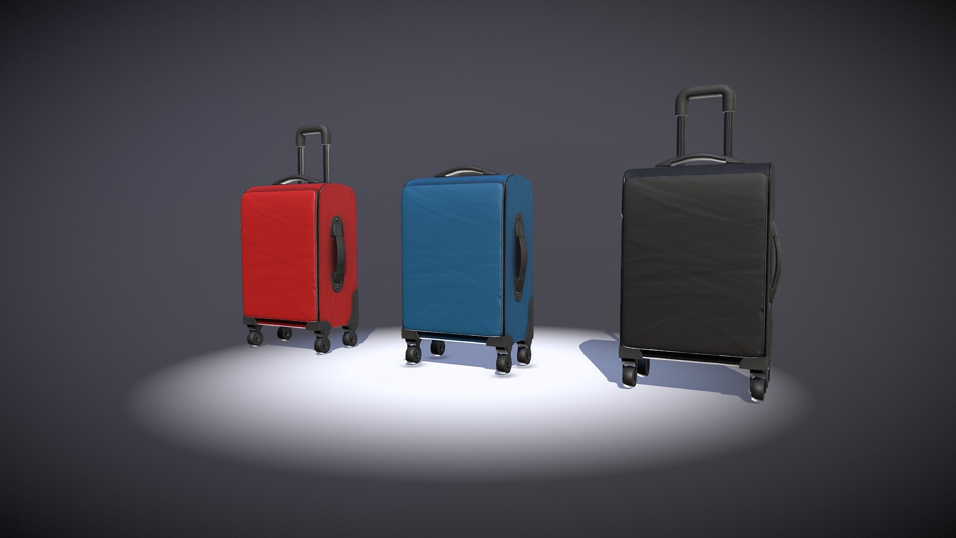 Luggage 04 - Buy Royalty Free 3D model by rvh [0043563] - Sketchfab Store