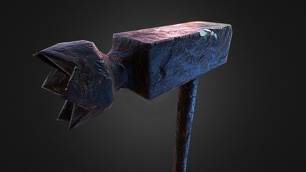 Crab Mallet - 3D model by Ciarán Wilson (@ciaranwilson) [0045378 ...