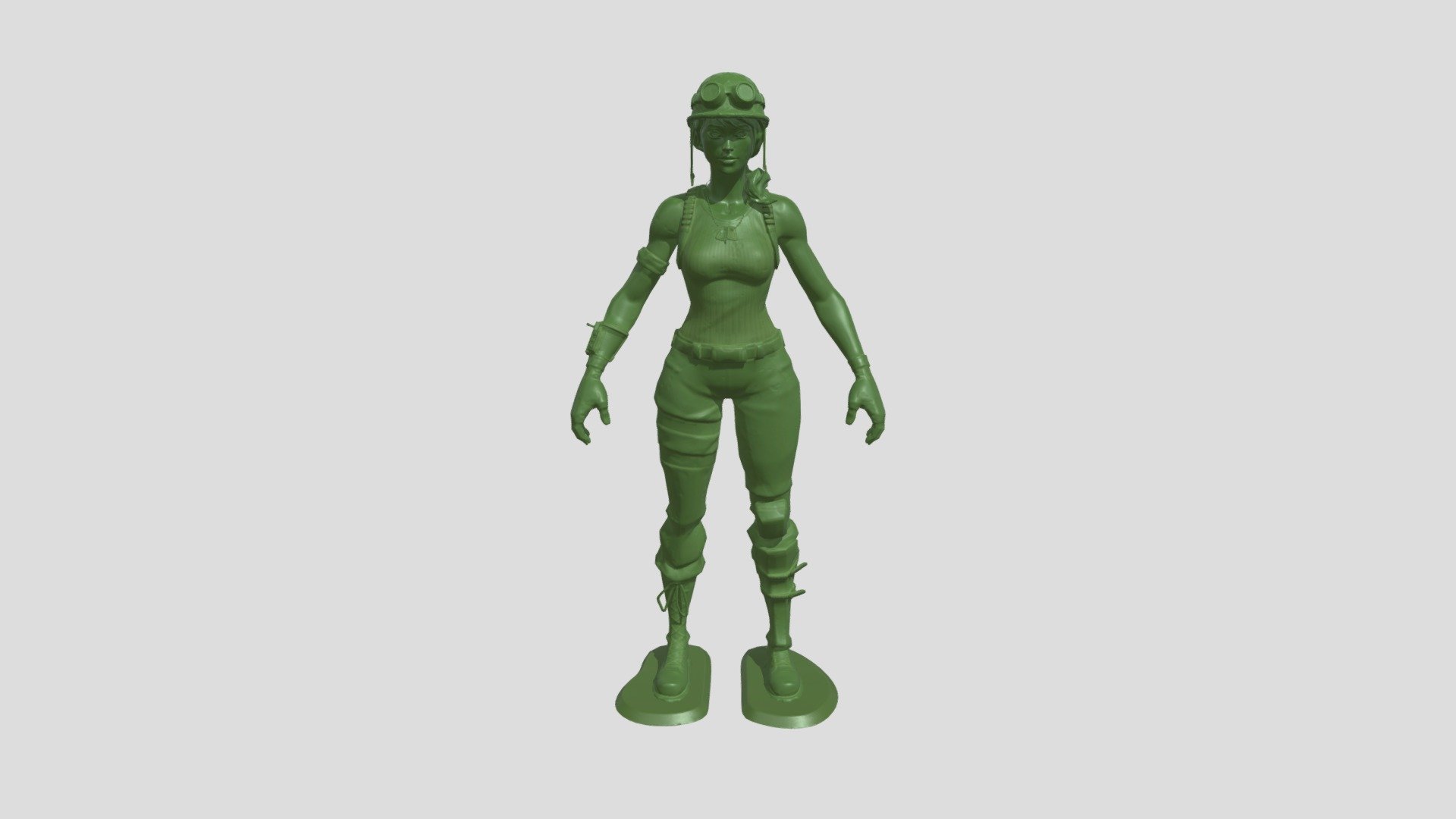 Toy Trooper - 3D model by TheSitthikorn [0048084] - Sketchfab