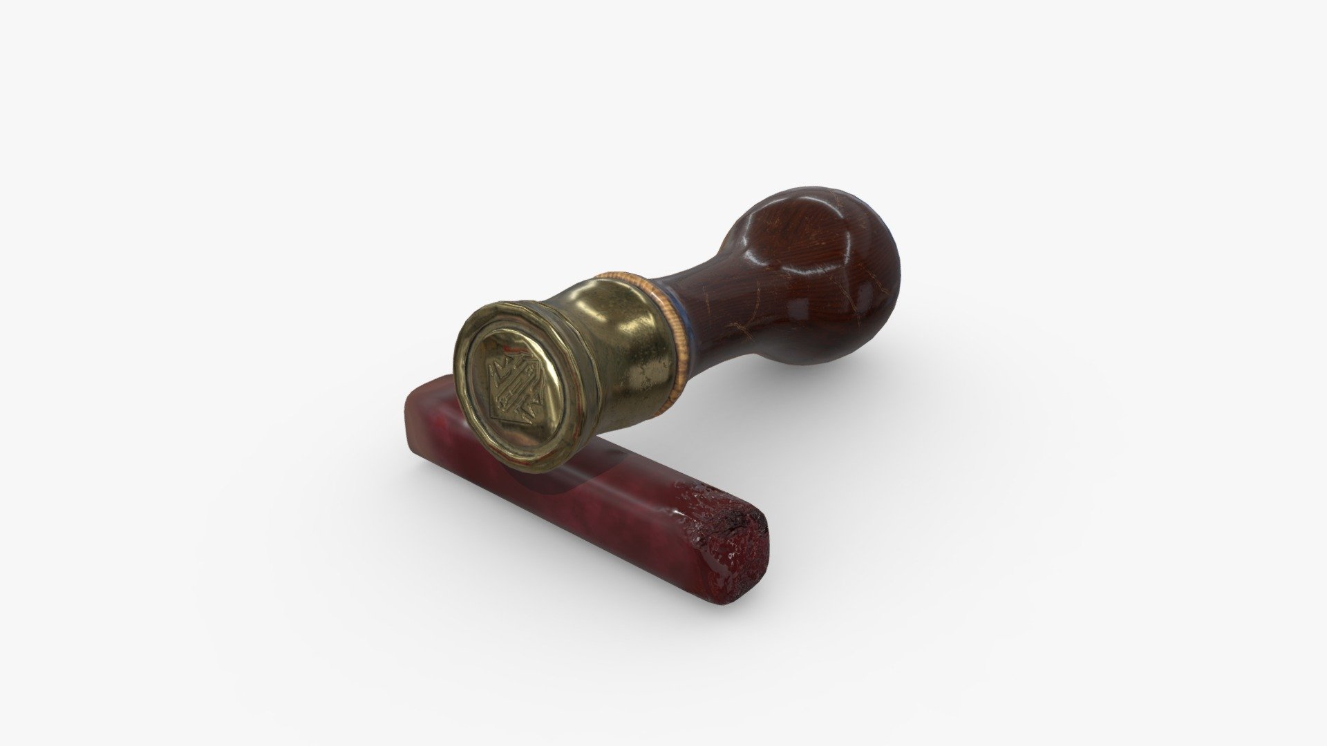 Sealing Wax Stamp - Buy Royalty Free 3D model by SM5 by Heledahn ...