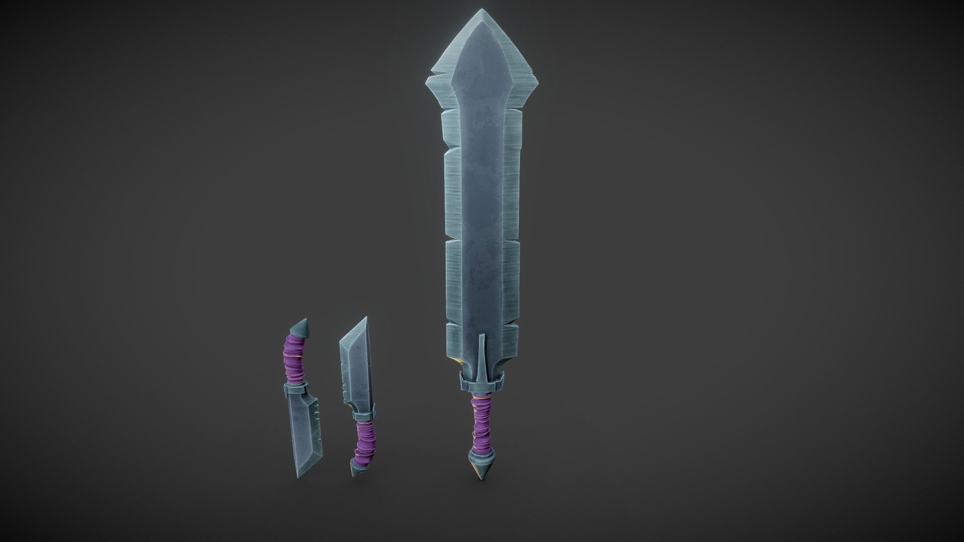 IronWeapons - 3D model by max.rudland [0049723] - Sketchfab