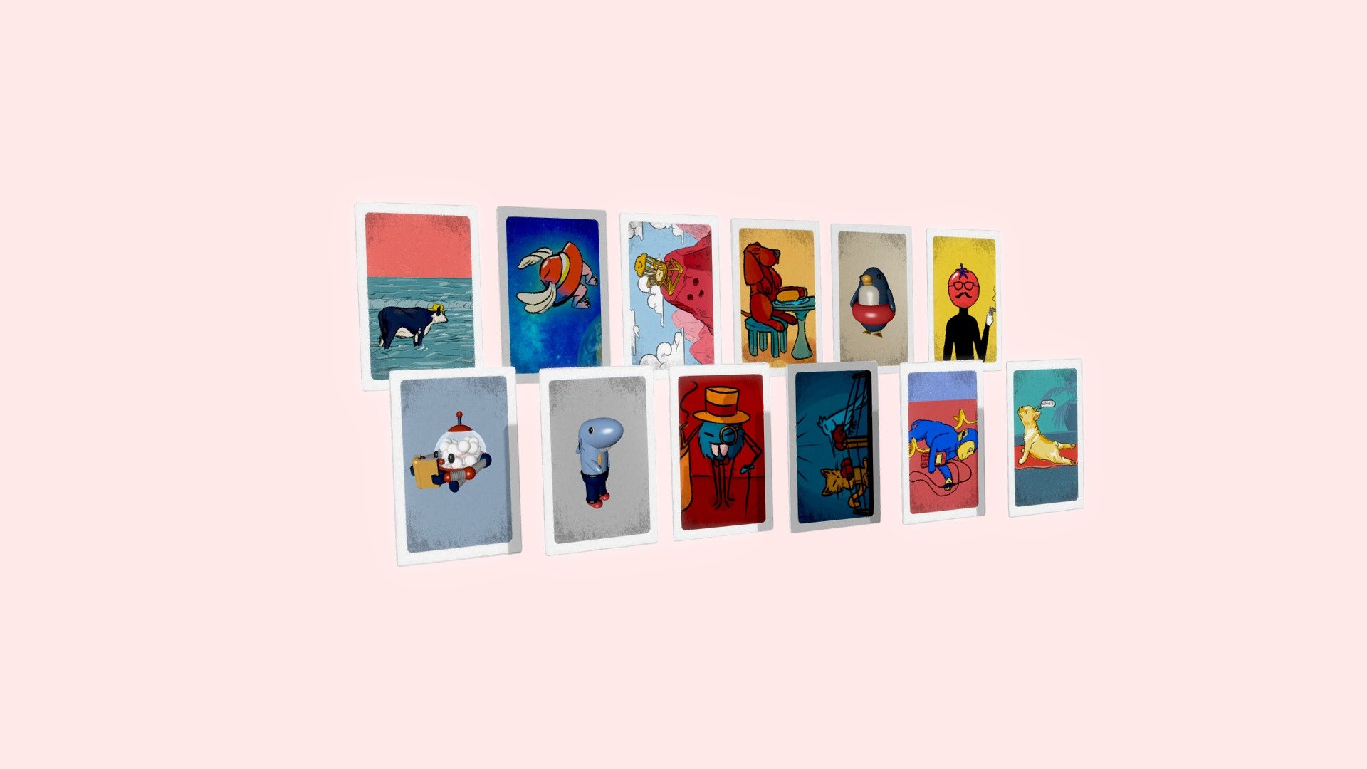 ¿Apoco sí? cards - Download Free 3D model by Zul Hernández ...
