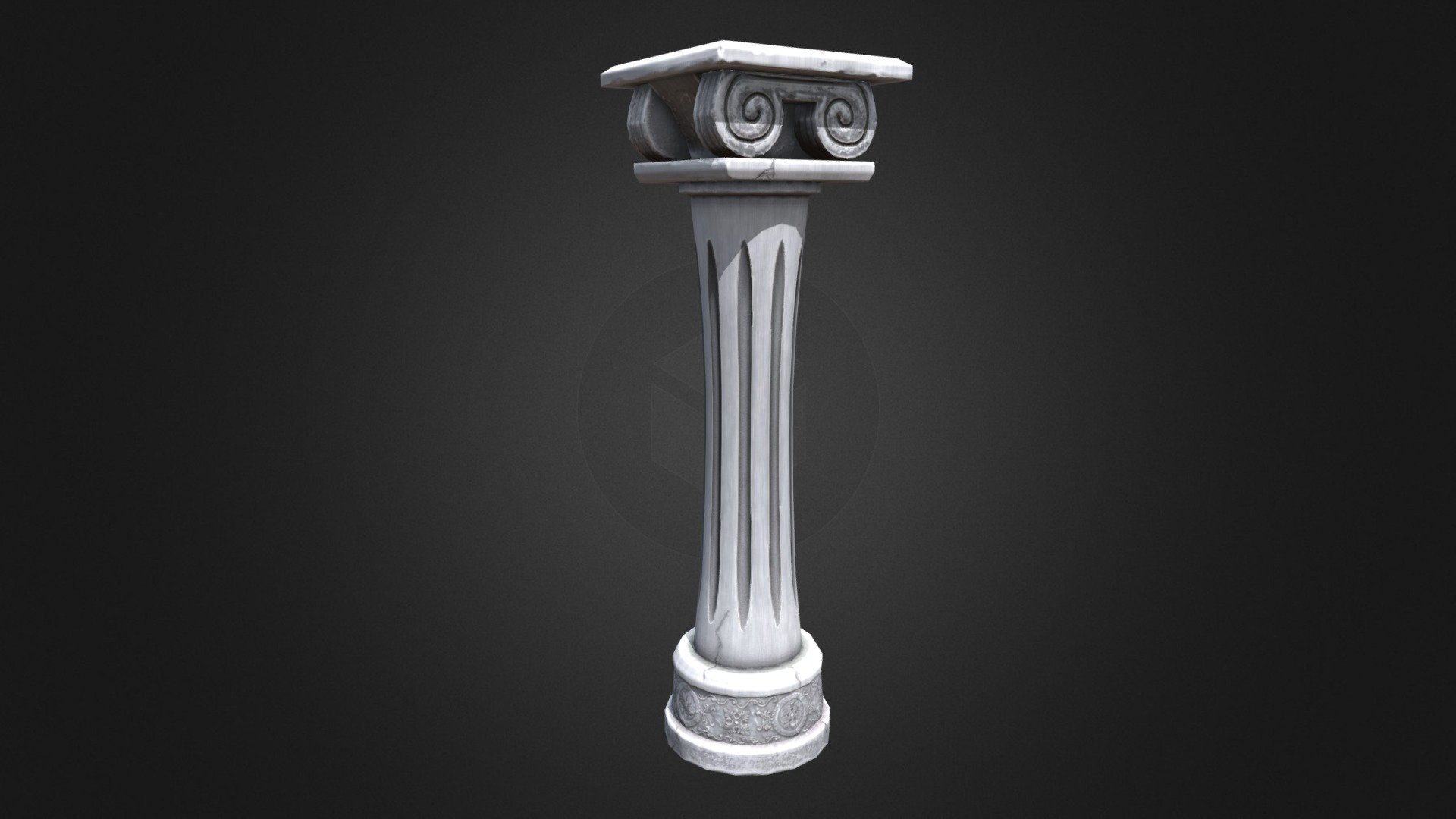 Pillar - low poly - Buy Royalty Free 3D model by KennyT [004adc2 ...