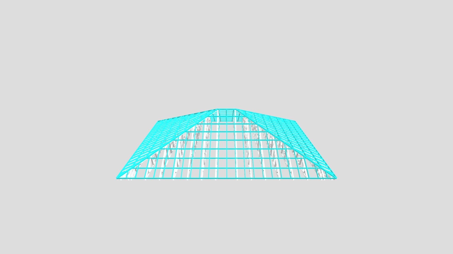 Type-14- Rafter System 13,08х14,08 -T - 3D model by dattatreya1177 ...