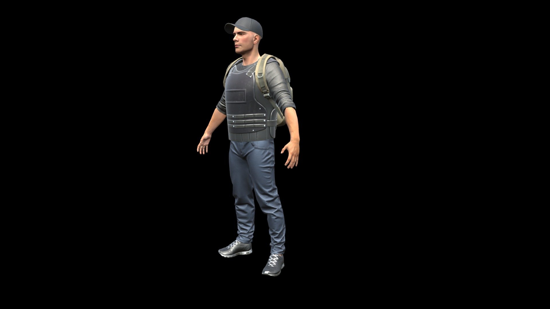 Man V1 - 3D model by pavlukhin.lightmap [004def1] - Sketchfab