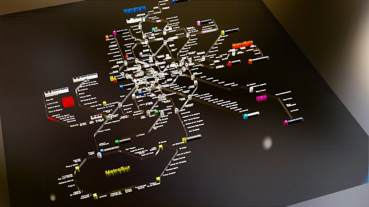 Metro 3D models - Sketchfab