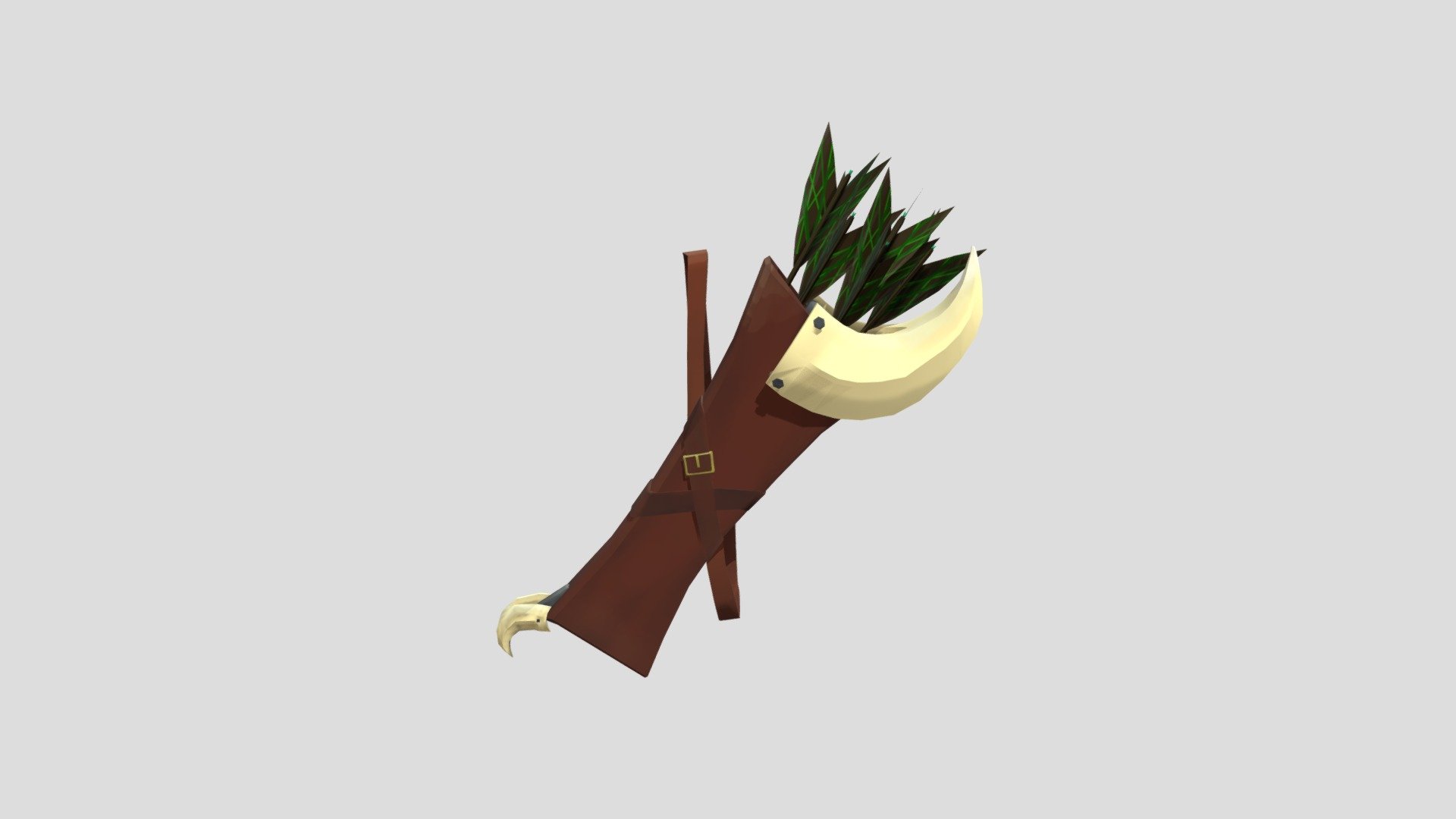 Viking Quiver, "Liv" - 3D model by Kissenschlacht [004e66e] - Sketchfab