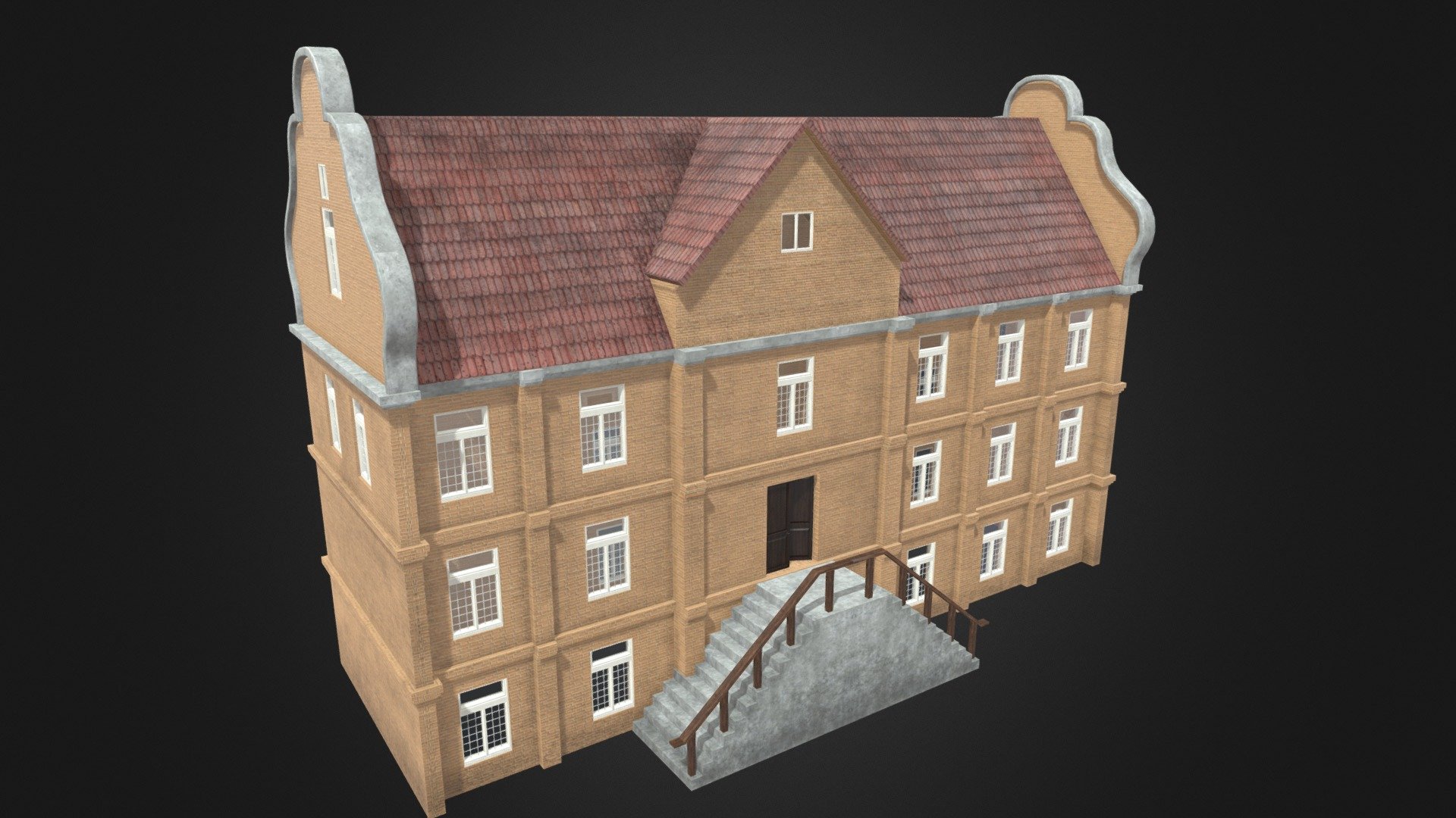Great House - 3D model by AhmadSadaat [004f4cf] - Sketchfab