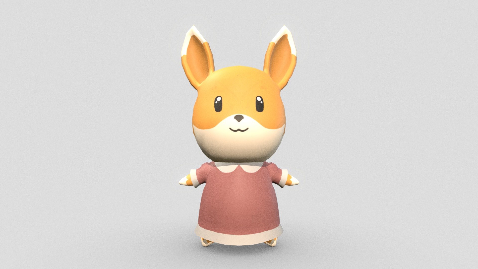 fox - 3D model by Quirell [0050179] - Sketchfab