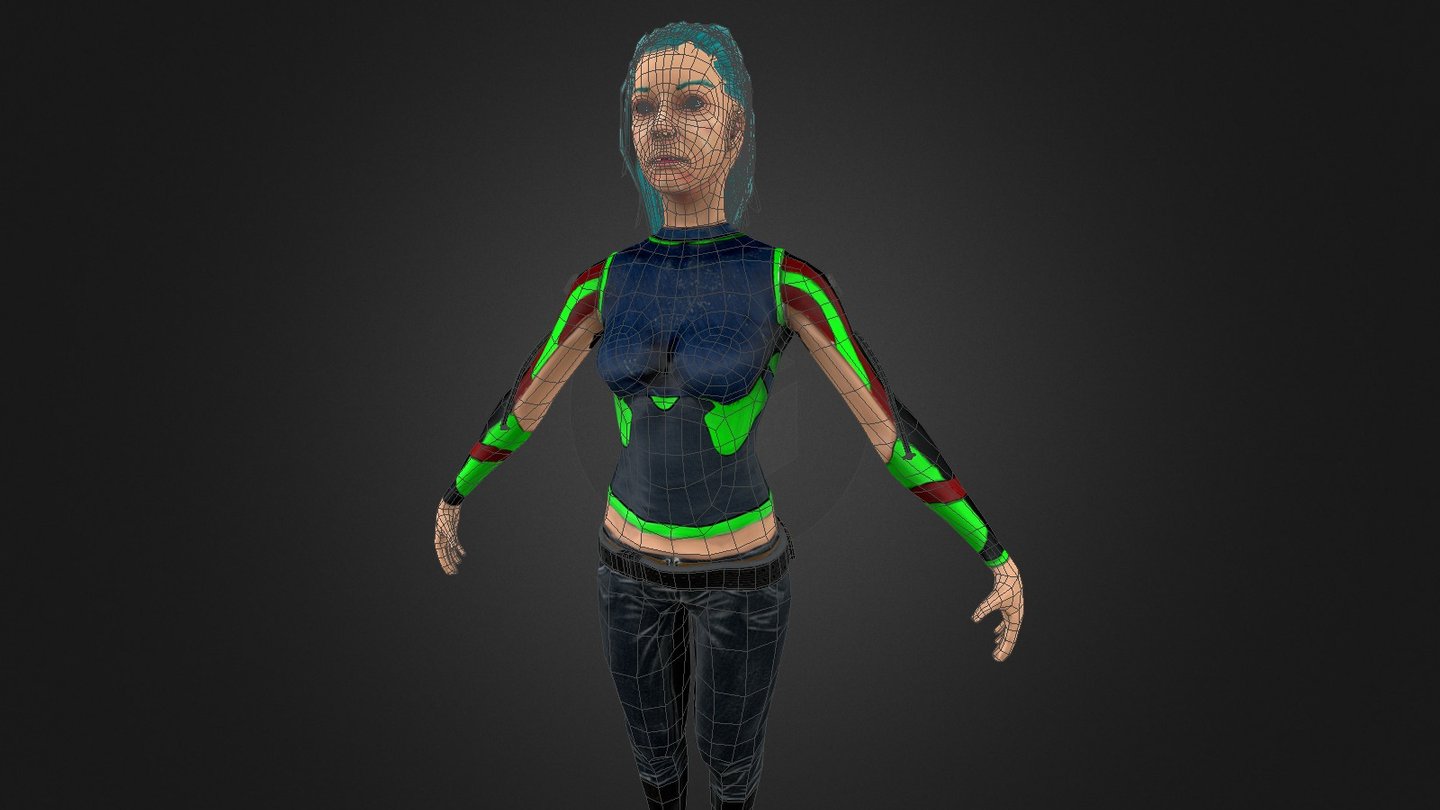 Enji Character - 3D model by steven.j.sheldon90 [0050238] - Sketchfab