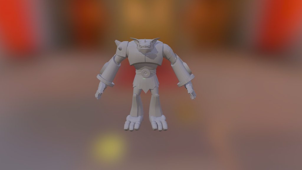 monster - 3D model by cherewatui [0051aa3] - Sketchfab