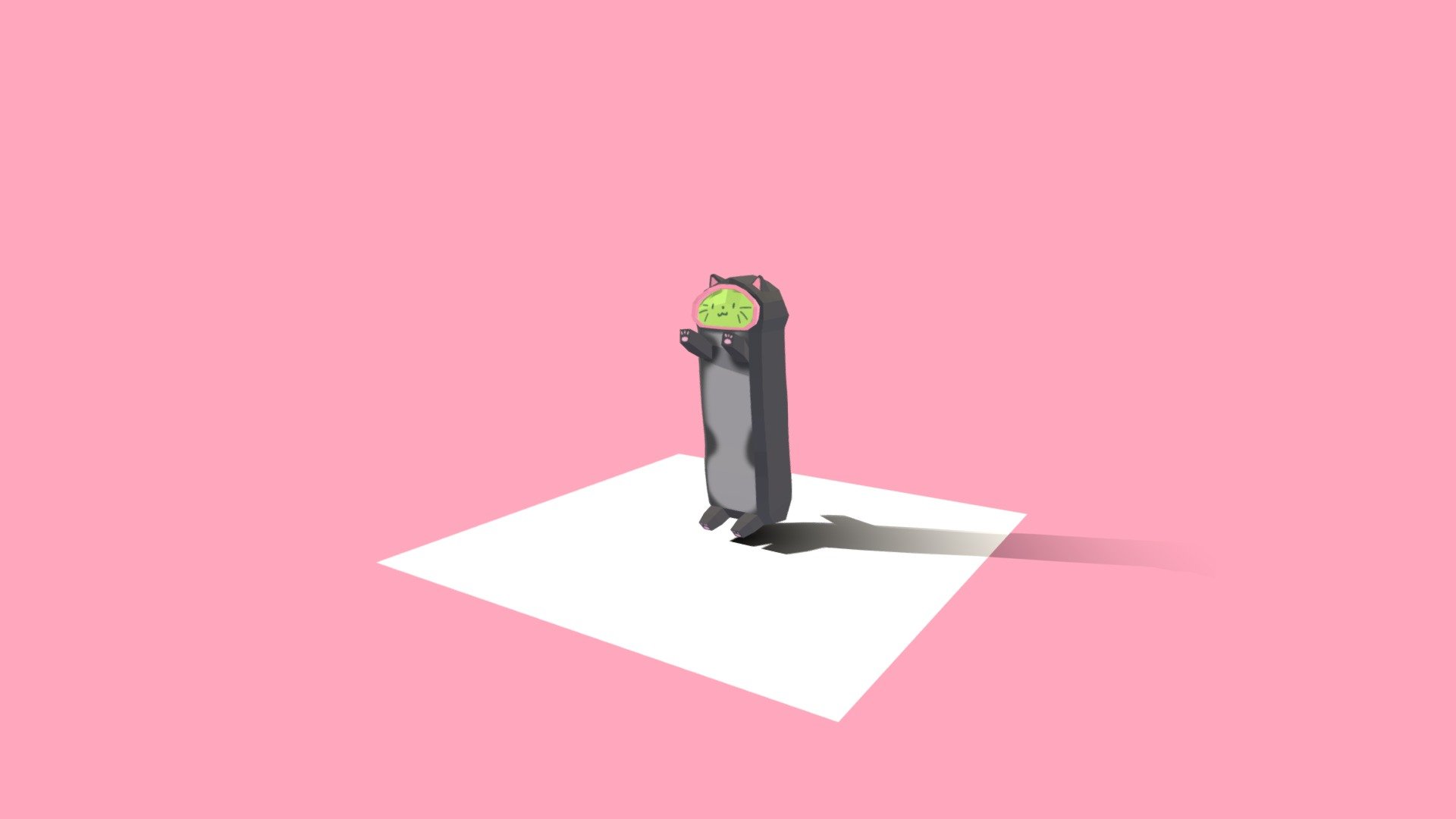 Robo Kitty (^• ω •^) - 3D model by rialittle296 [0052029] - Sketchfab