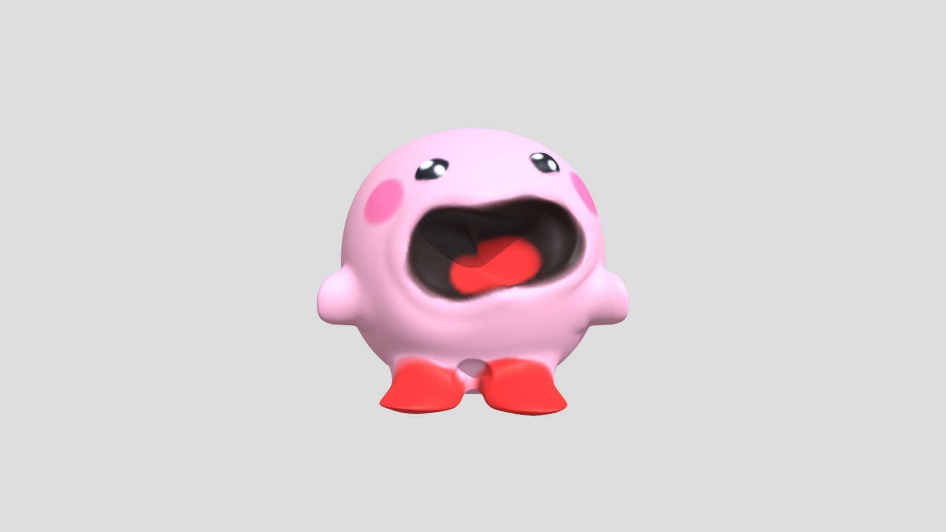 kiby - Download Free 3D model by silverope [0052c65] - Sketchfab