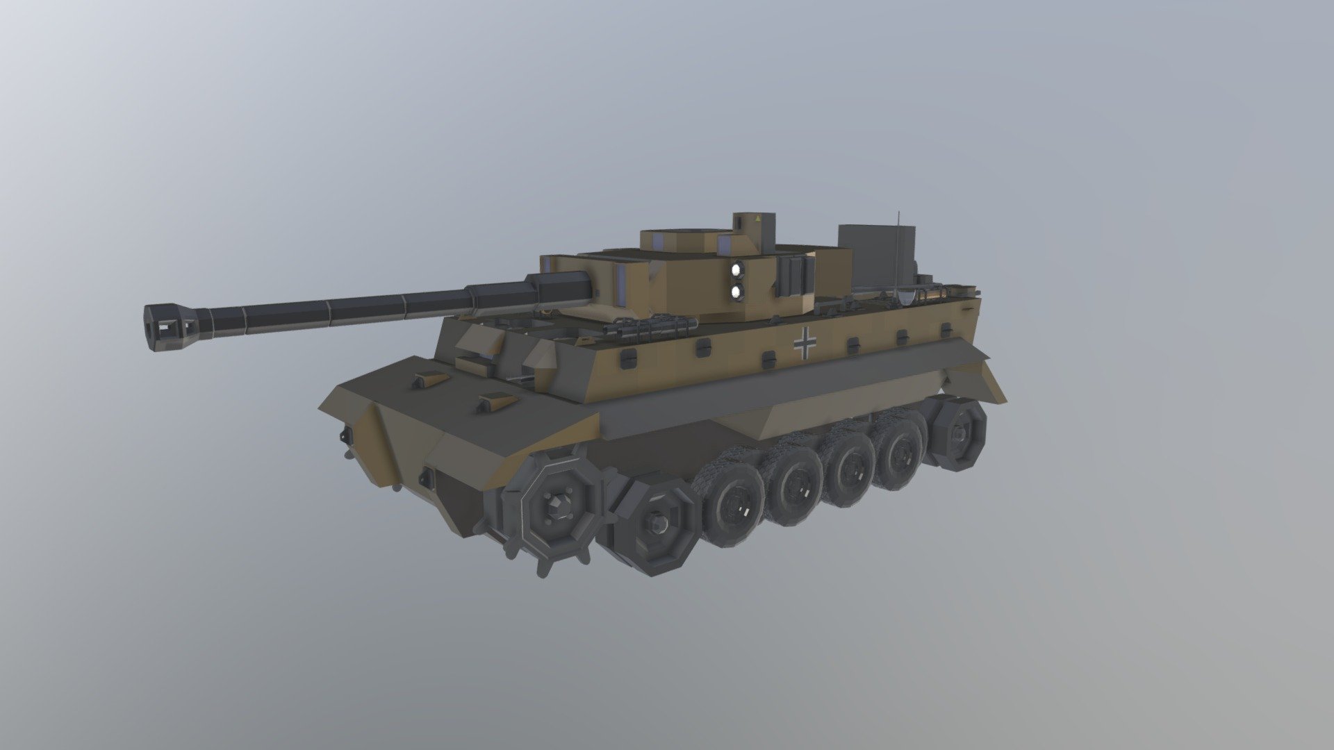 Tiger H1 - 3D model by Vort.exe [005400b] - Sketchfab