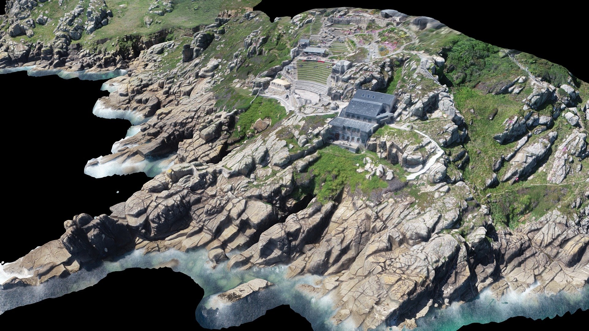 Minnack Theatre, Cornwall - 3D model by e.RocK [005683d] - Sketchfab