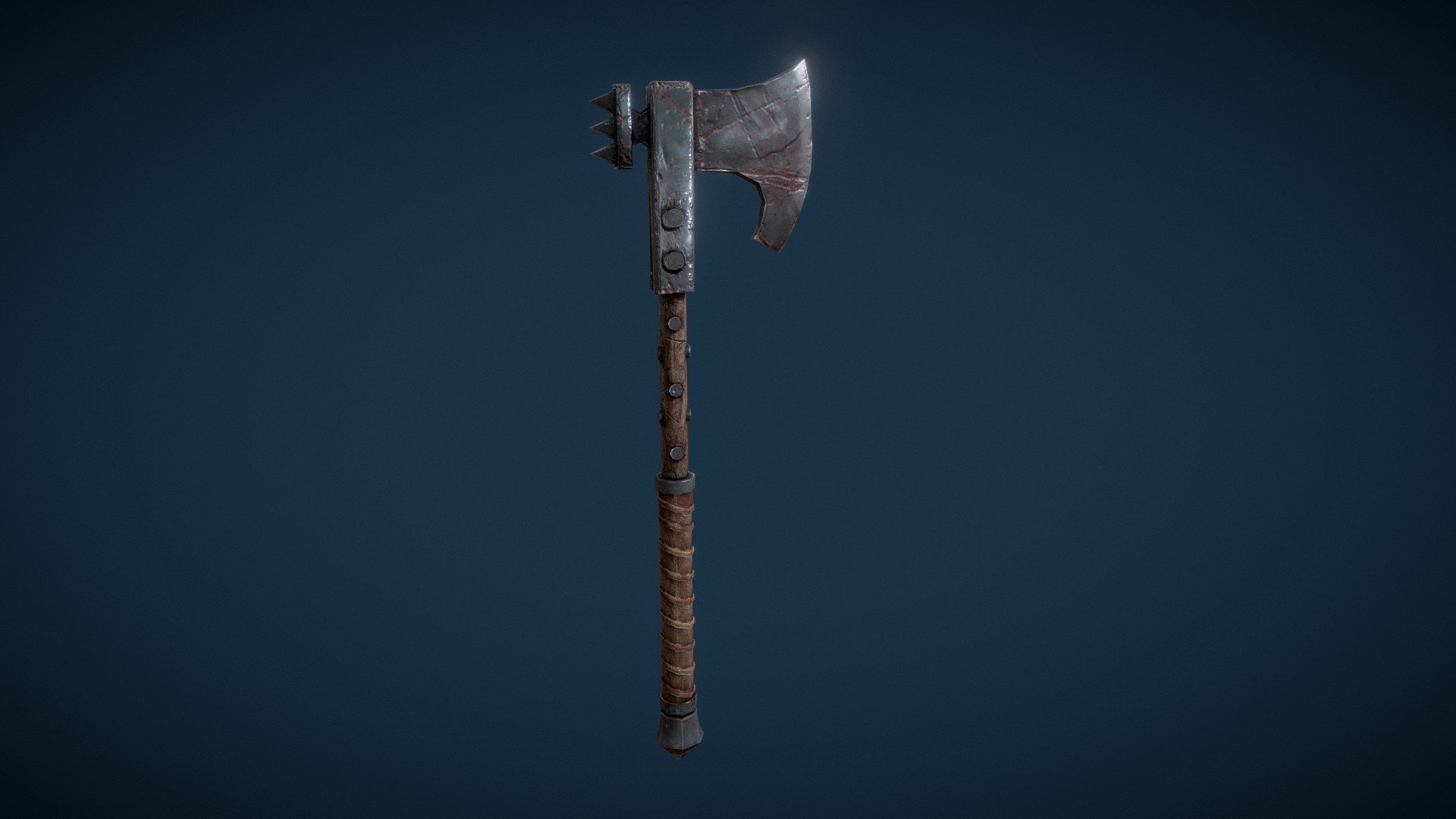 Battle Axe-Low Poly - Download Free 3D model by Pasha4713 [00571f3 ...