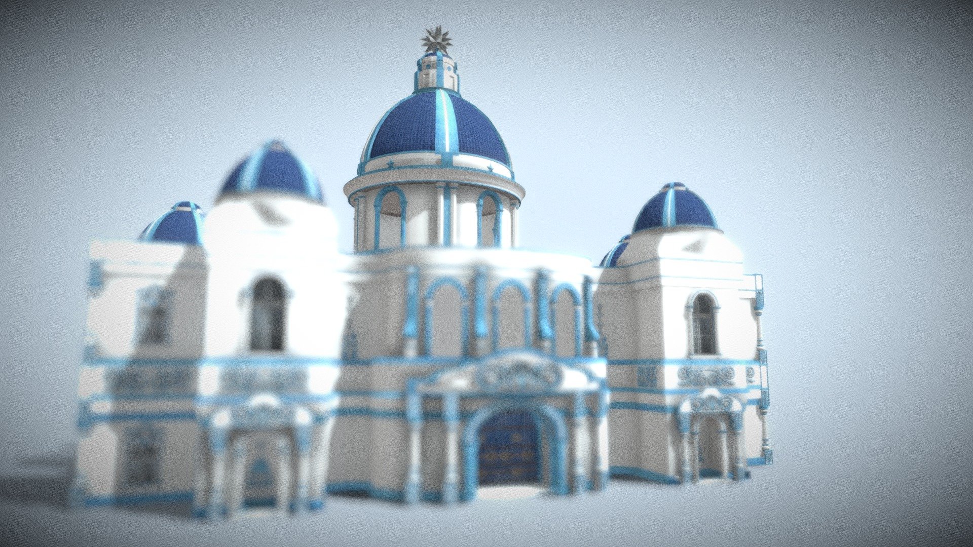 Baroque Castle - 3D model by Sebastian.Dohnal [005b413] - Sketchfab