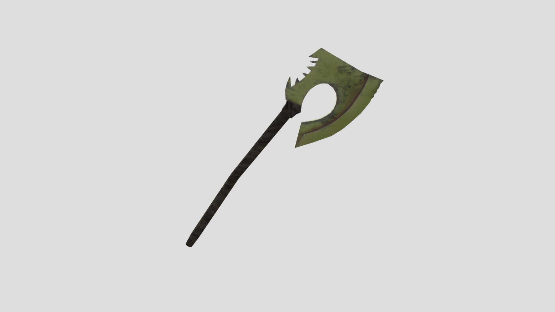 Orc Axe - 3D model by kyletiffany [005be38] - Sketchfab