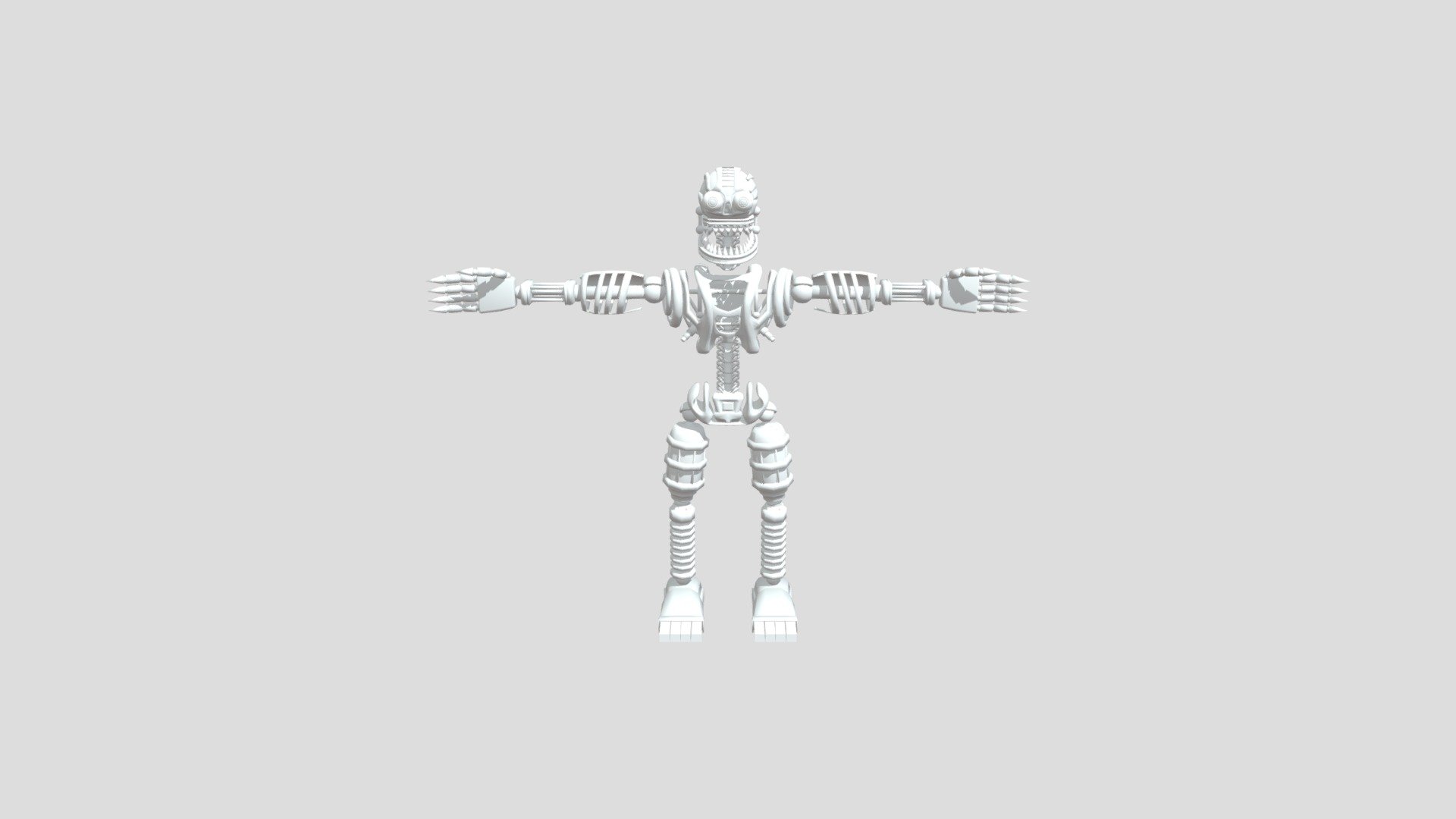 Nightmare_ Endo_ Skeleton - Download Free 3D model by ingihong06 ...