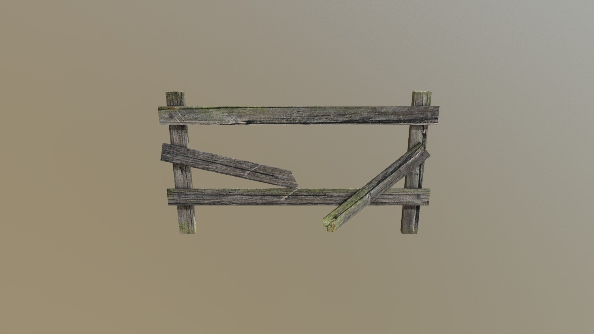Low Poly Fence - Download Free 3D model by Oscar Tulkens (@Tulkens ...