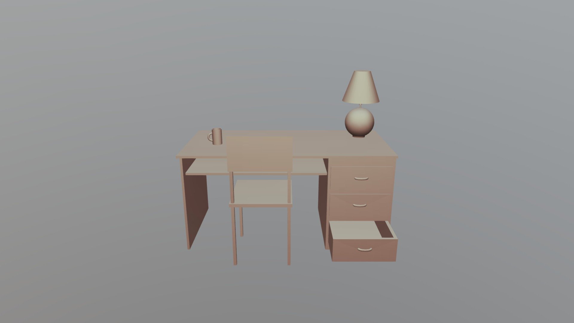 Basic Desk - 3D model by yusufgocmen [005d869] - Sketchfab