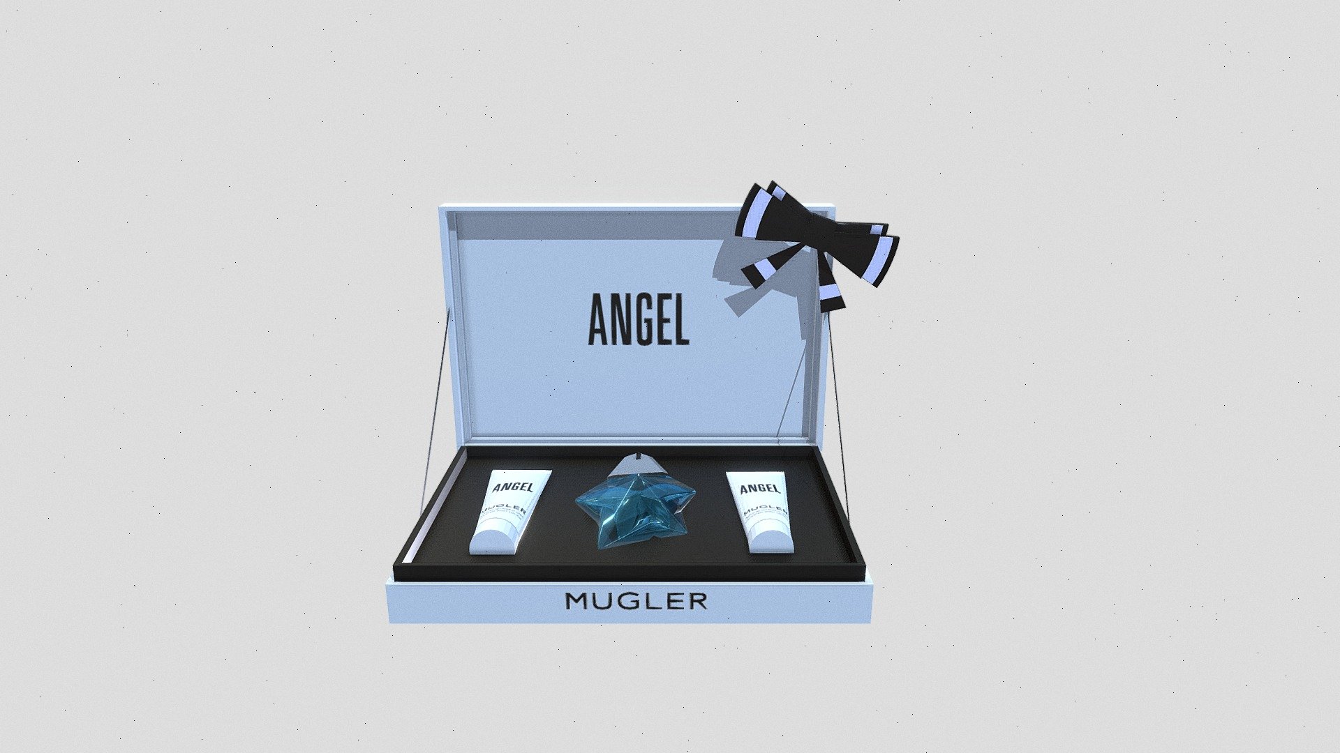ANGEL Parfum box MUGLER - 3D model by lolancls [005e04f] - Sketchfab