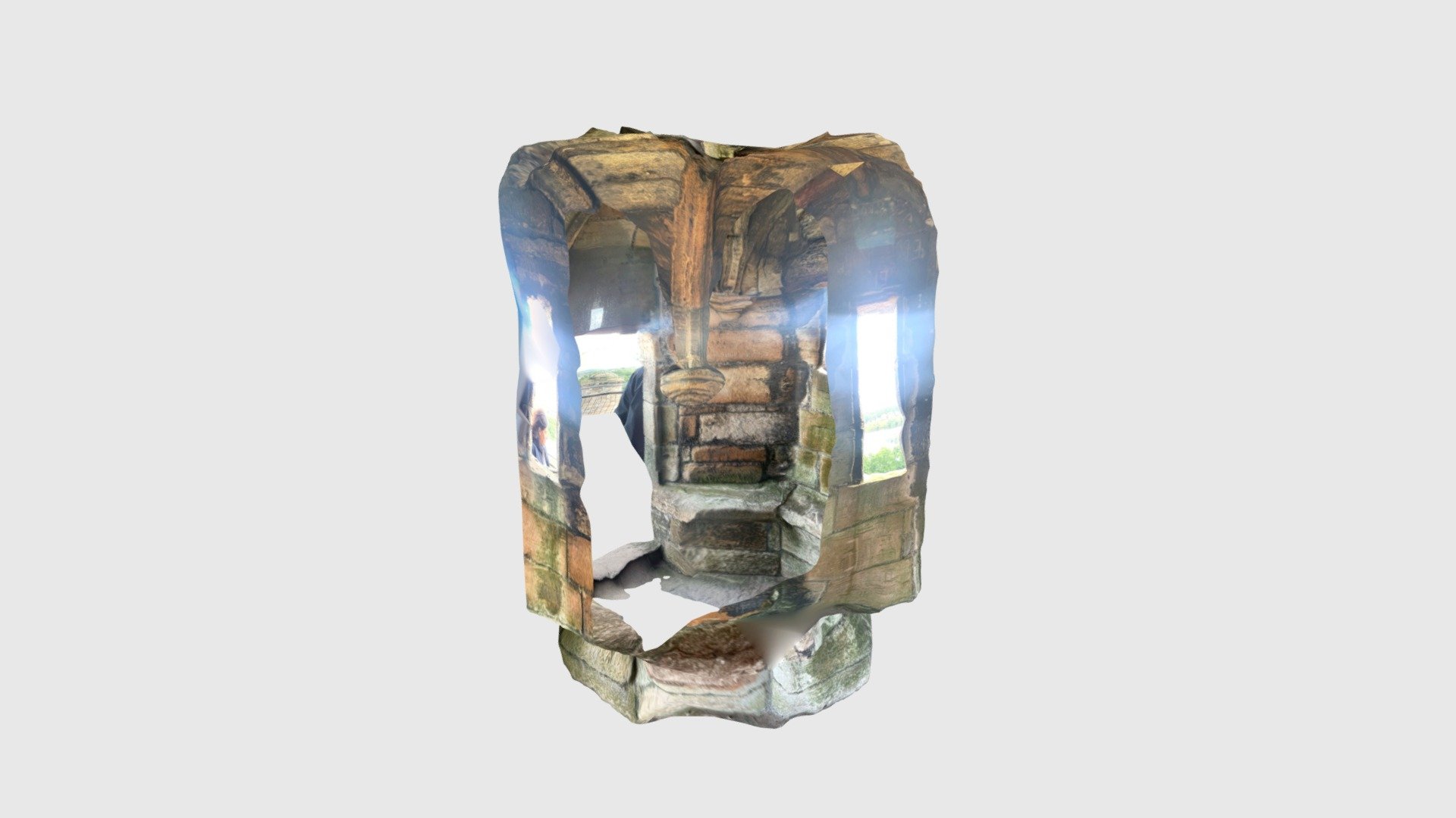 Linlithgow Palace - Lookout point - Mesh - Download Free 3D model by ...