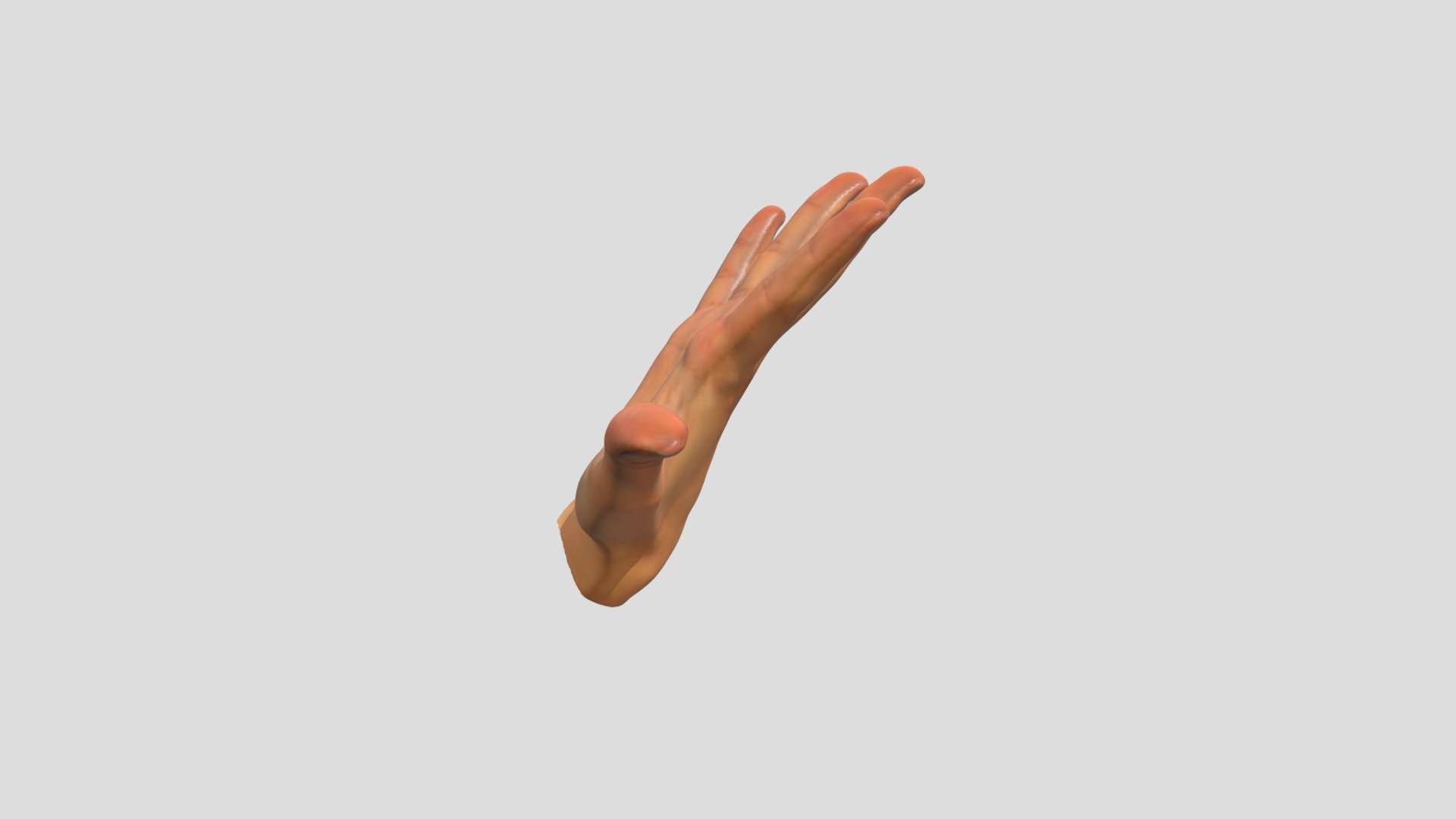 Human Hand 3D Scan High Quality - Buy Royalty Free 3D model by ...