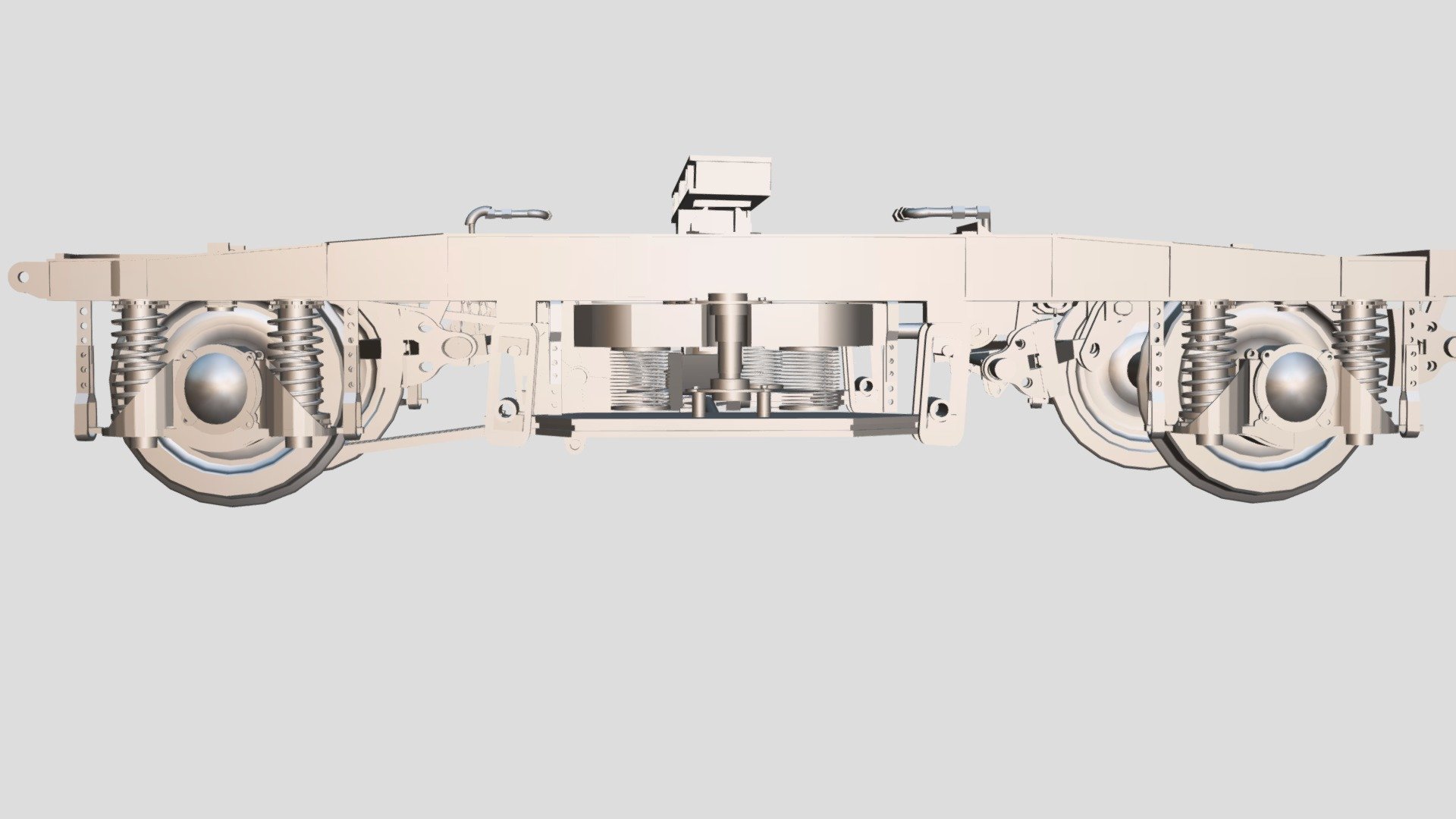 ICF BOGIE : Old workhorse- Time to retire. - 3D model by John Galt ...