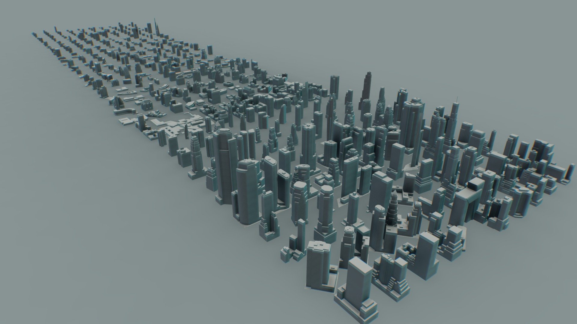 Low-poly Architecture Compilation 1 - 3D model by 𝖟𝖙𝖗𝖟𝖙𝖗 (@ztrztr3 ...